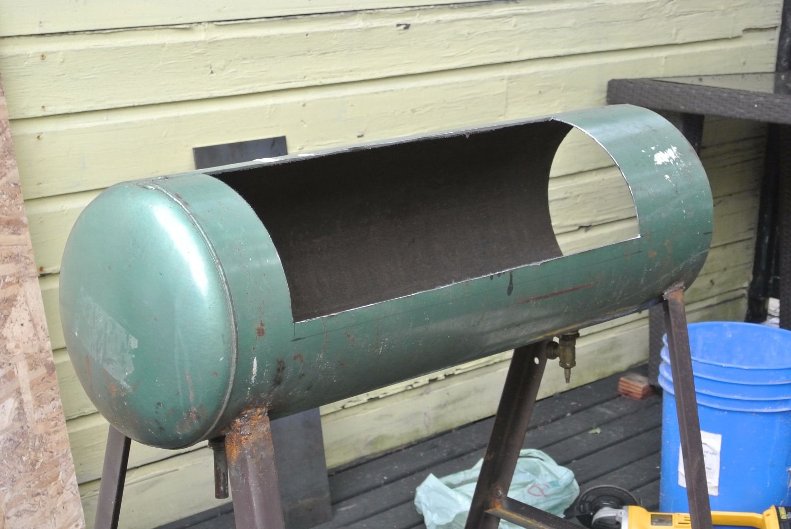 How to Build a Reverse Flow Offset Smoker : 7 Steps (with Pictures ...
