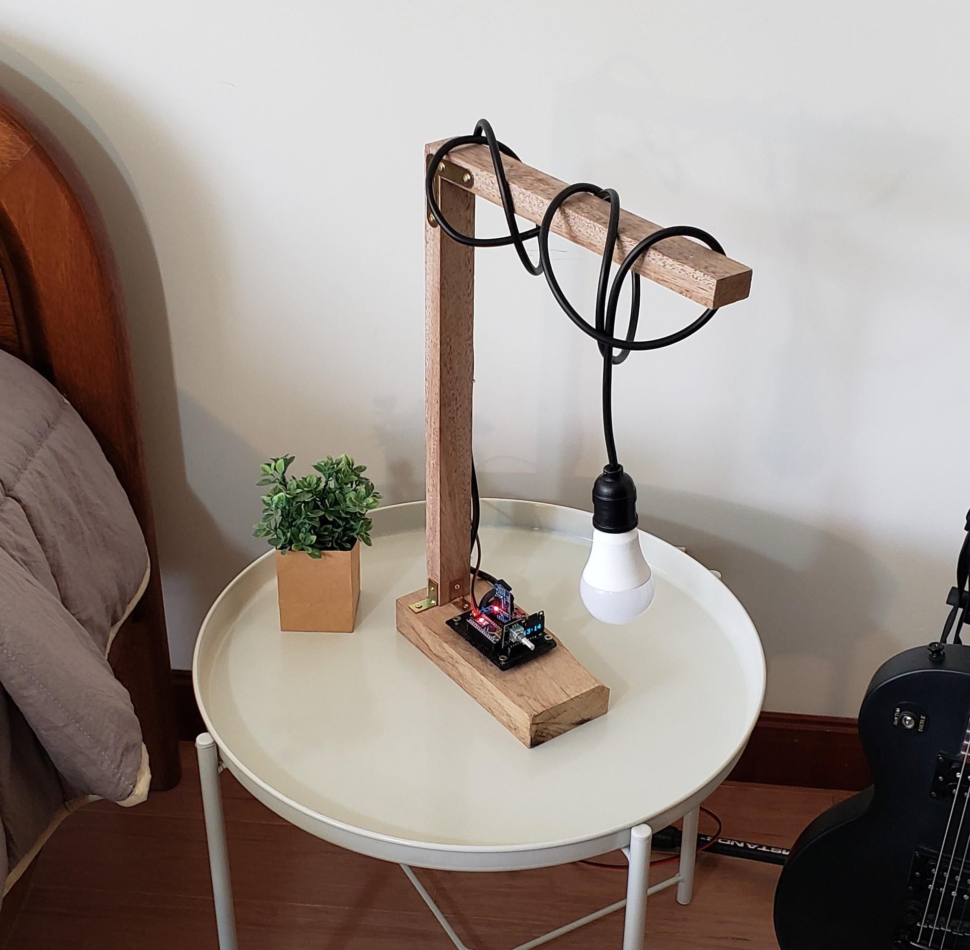 Use Light to Wake Up (LAMP-ALARM) Sunrise Alarm Pendant Lamp : 9 Steps ...