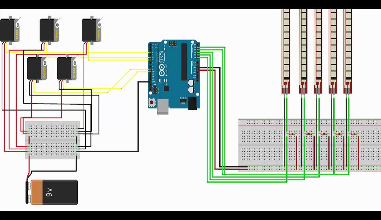 Arduino - Make a Robotic Hand (Low Cost) : 6 Steps (with Pictures ...