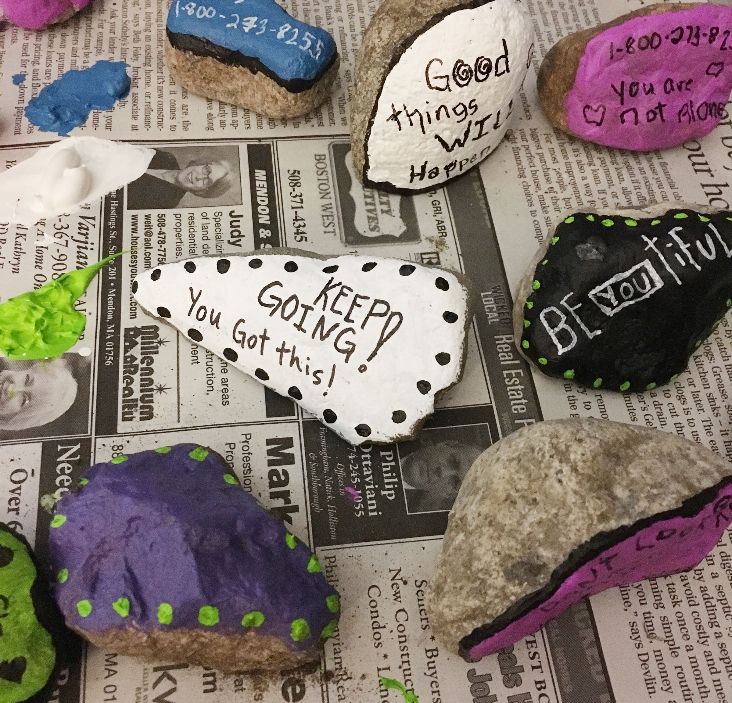 "Pick Me Up" Message Rocks : 6 Steps (with Pictures) - Instructables