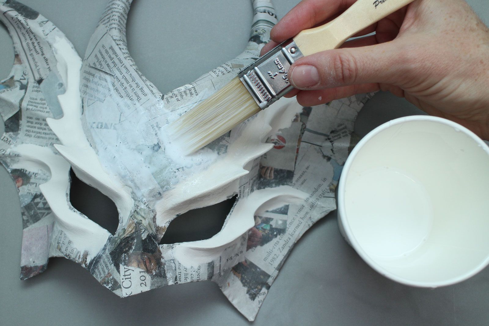 Easy Paper Mache Mask : 9 Steps (with Pictures) - Instructables