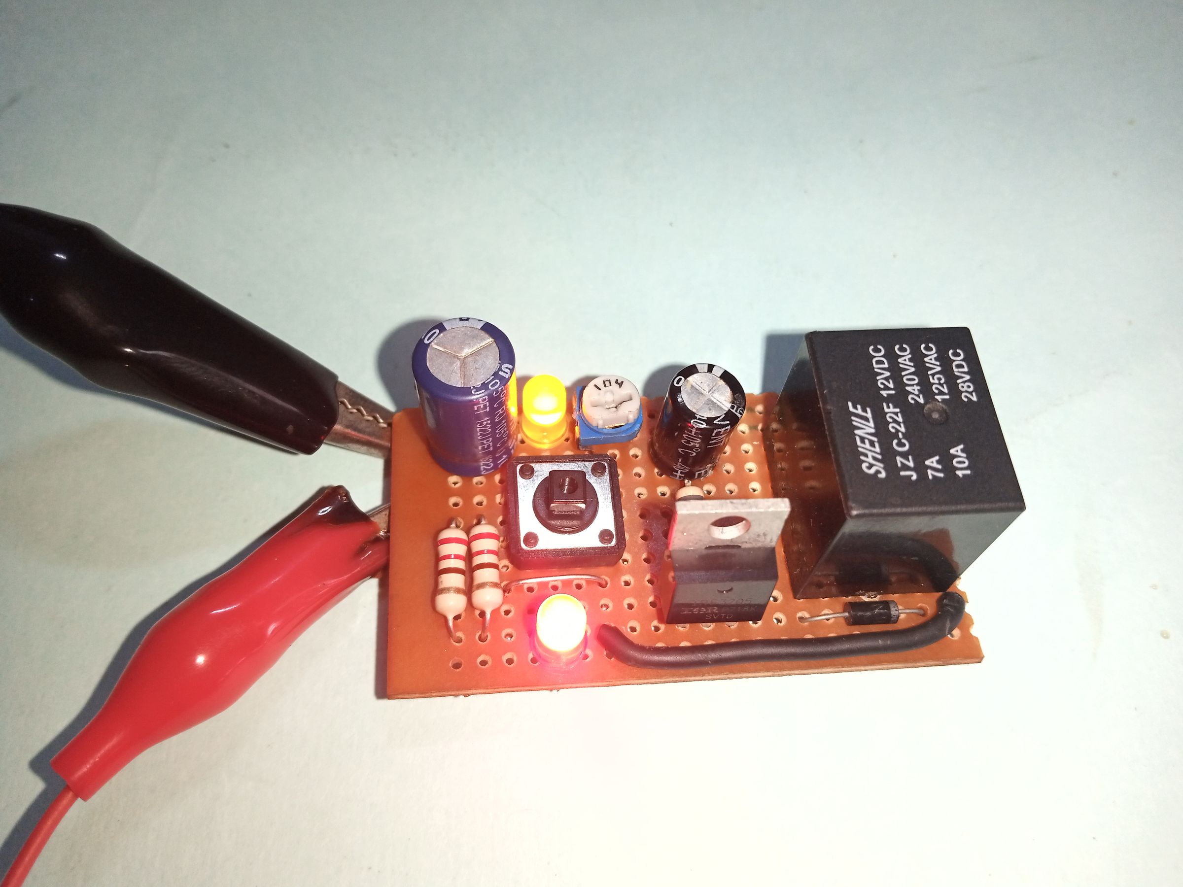 TIME DELAY SWITCH CIRCUIT : 15 Steps (with Pictures) - Instructables