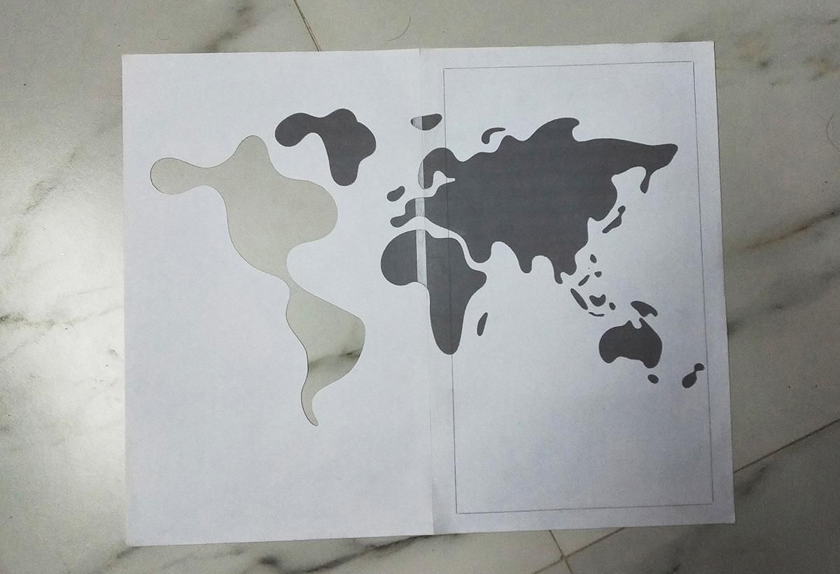 Topographic World Map Art : 11 Steps (with Pictures) - Instructables