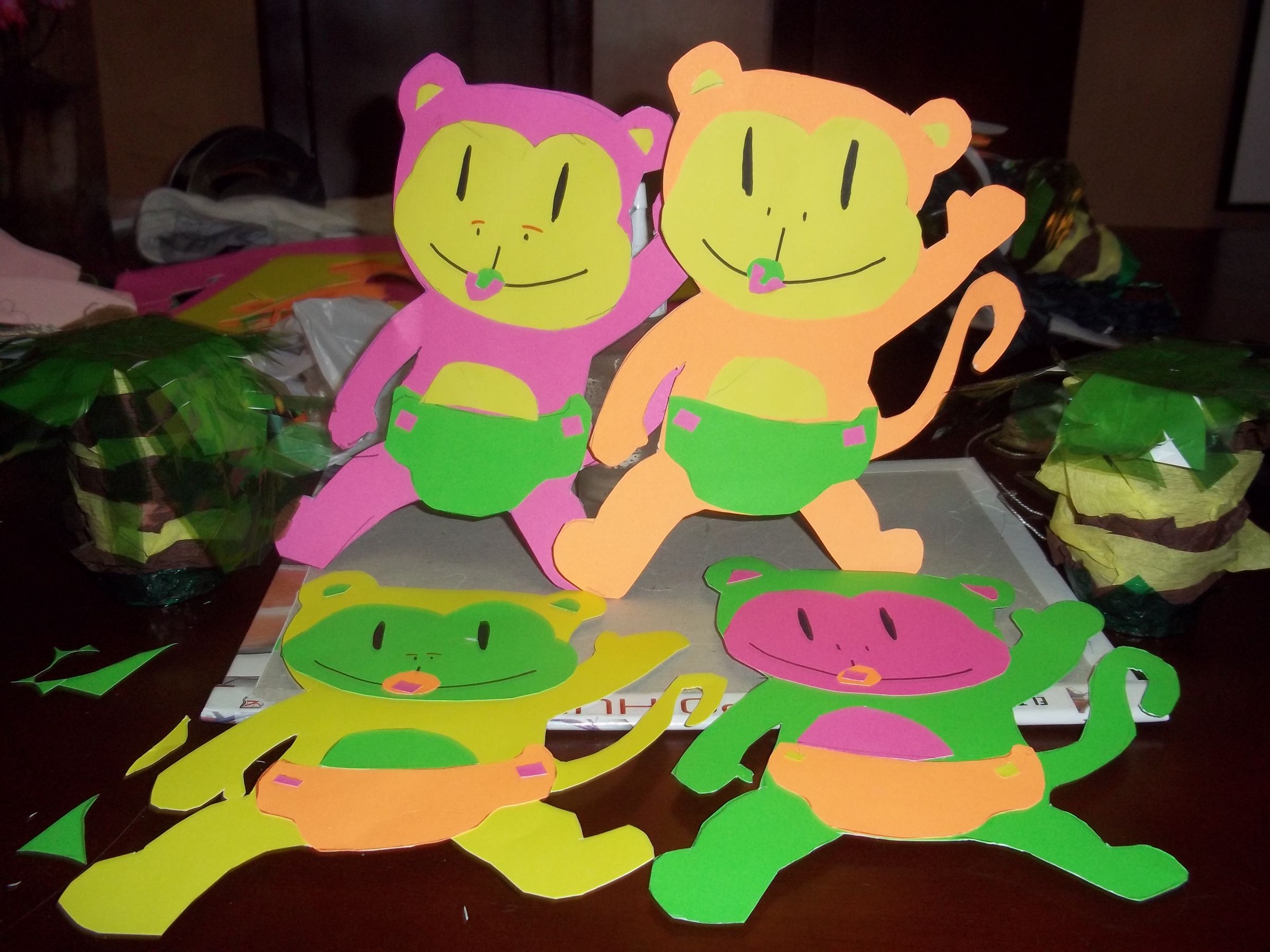 Cardboard Monkeys : 3 Steps - Instructables