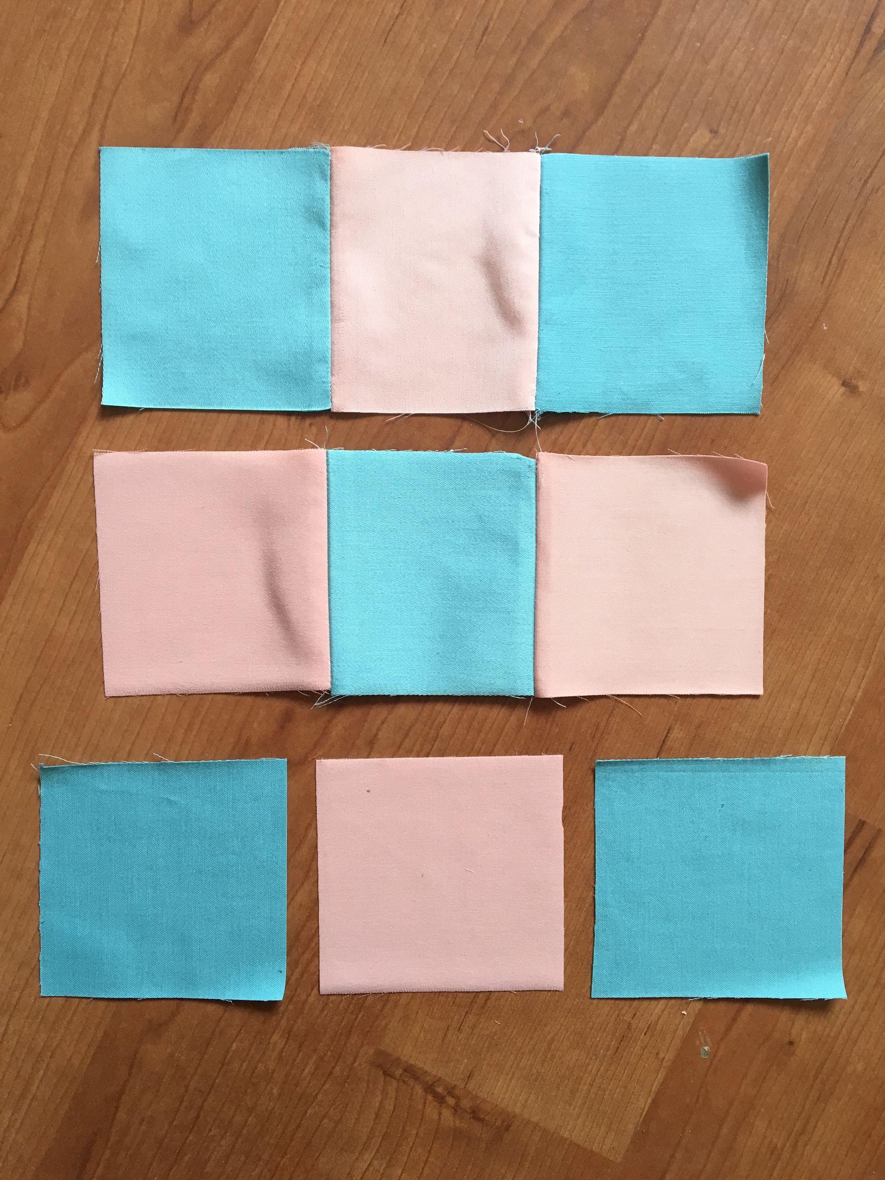 Simple 9-Square Patchwork Cushion Cover : 53 Steps (with Pictures ...