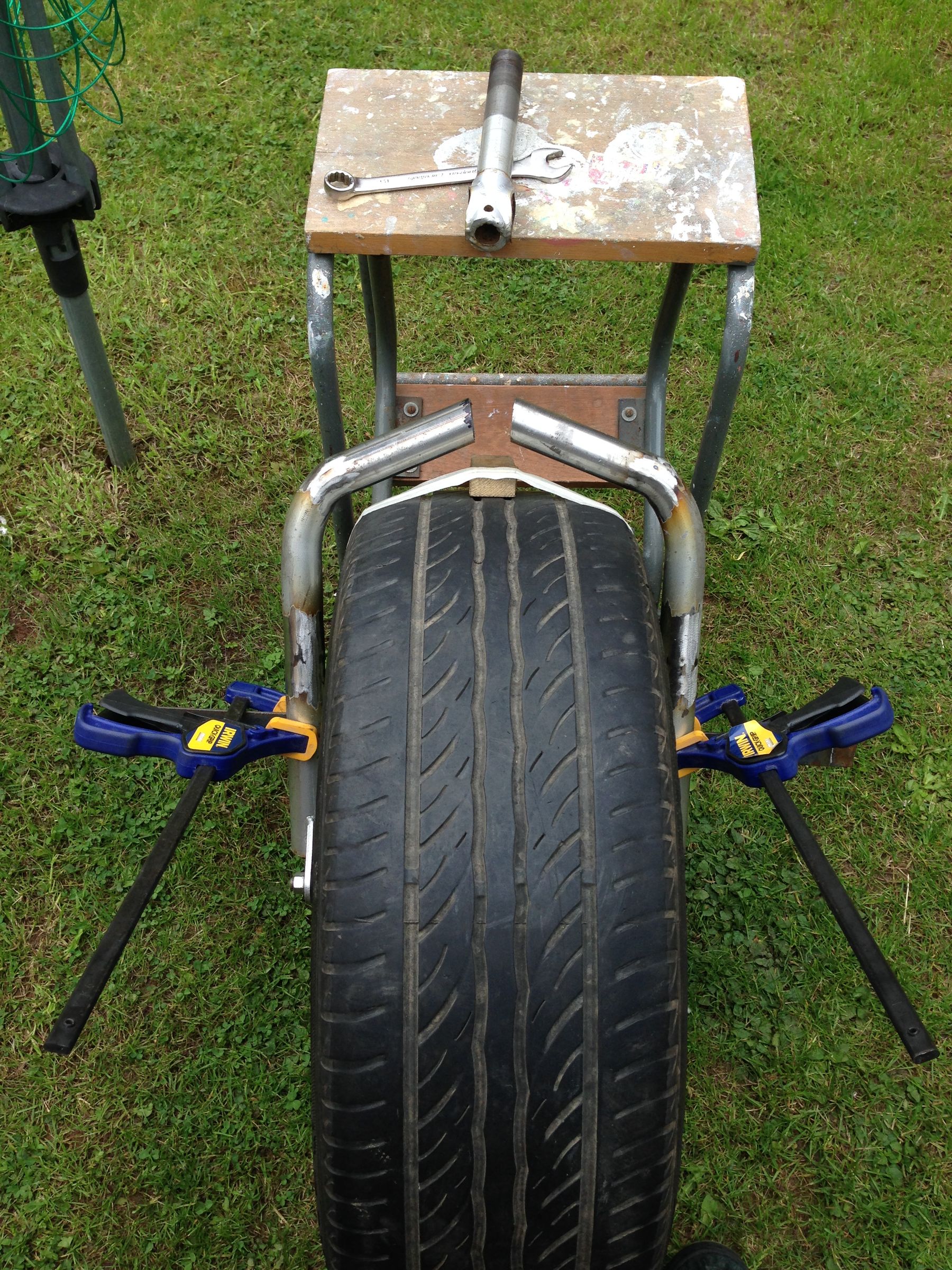 Car Wheel Bicycle - the Learn to Weld Project : 8 Steps (with Pictures ...