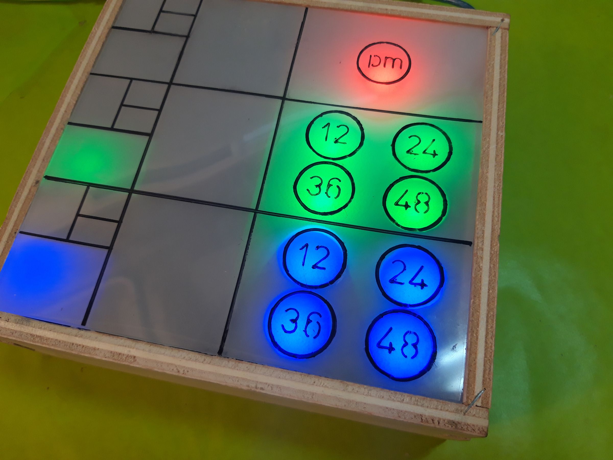 RGB Fibonacci Clock : 5 Steps (with Pictures) - Instructables