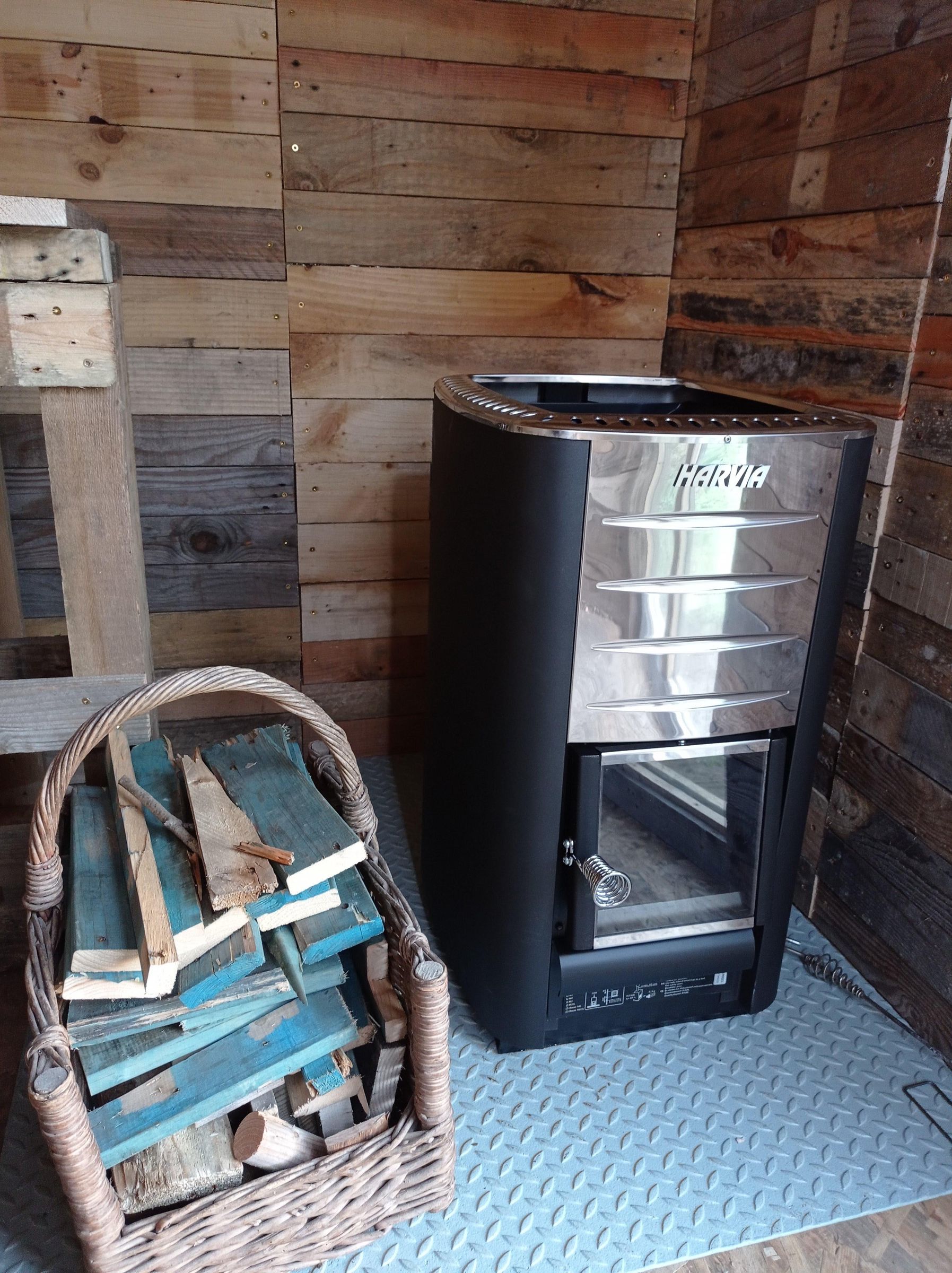 My Pallet Sauna : 12 Steps (with Pictures) - Instructables