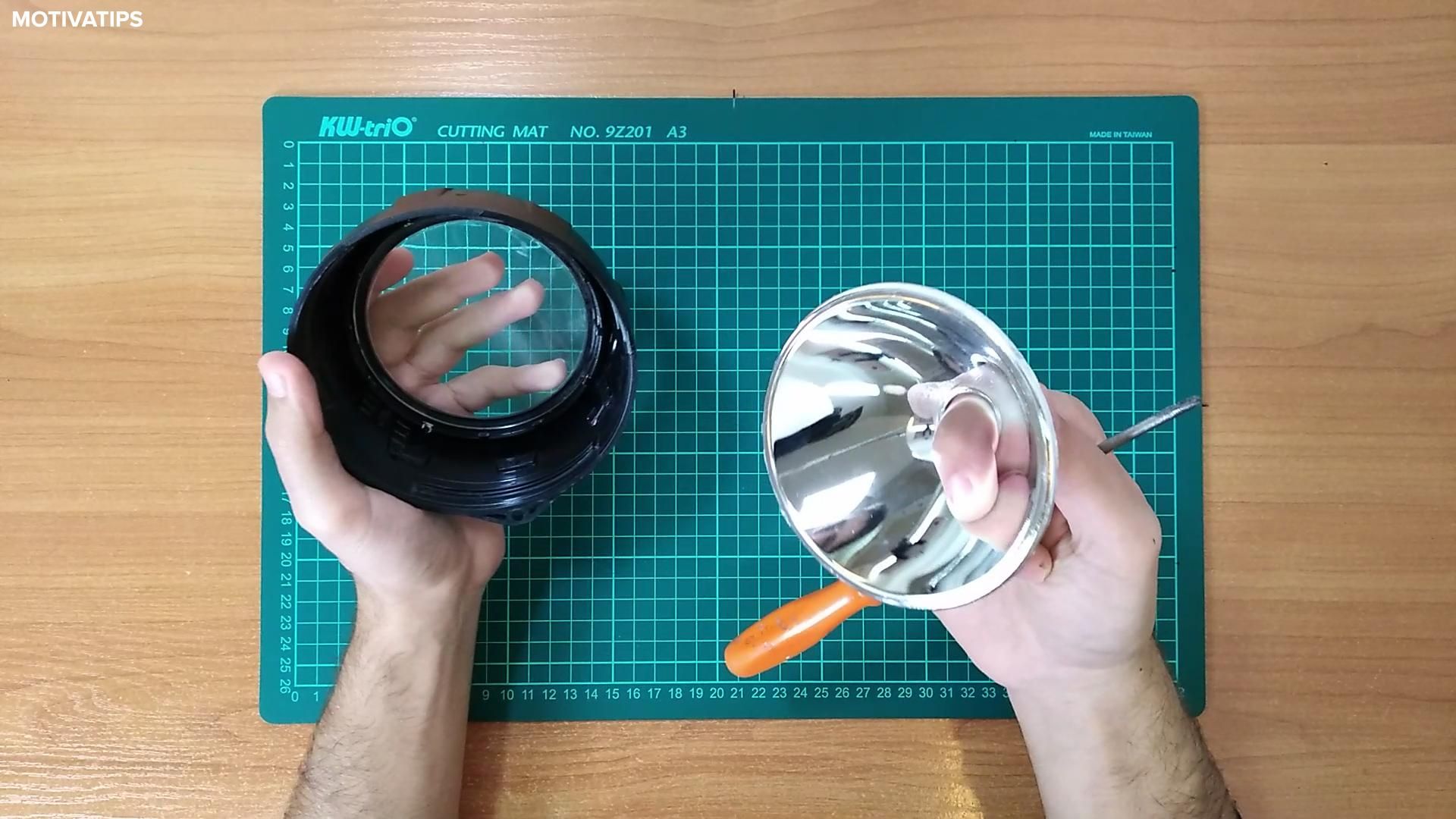 The Most Advanced Flashlight - COB LED, UV LED, and Laser Inside : 5 ...