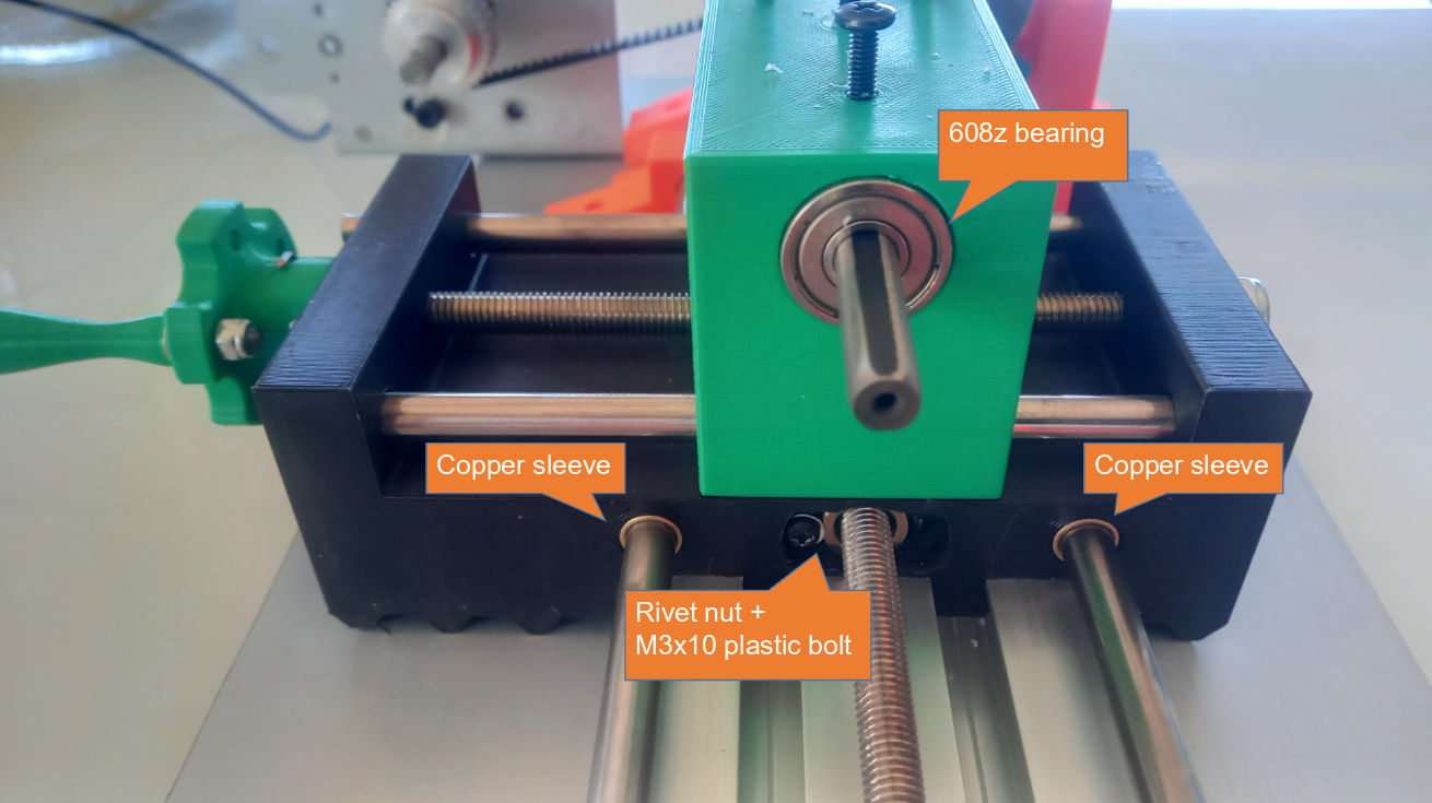 3D Printed Mini Lathe for Wood + Plastic + Aluminum : 6 Steps ...