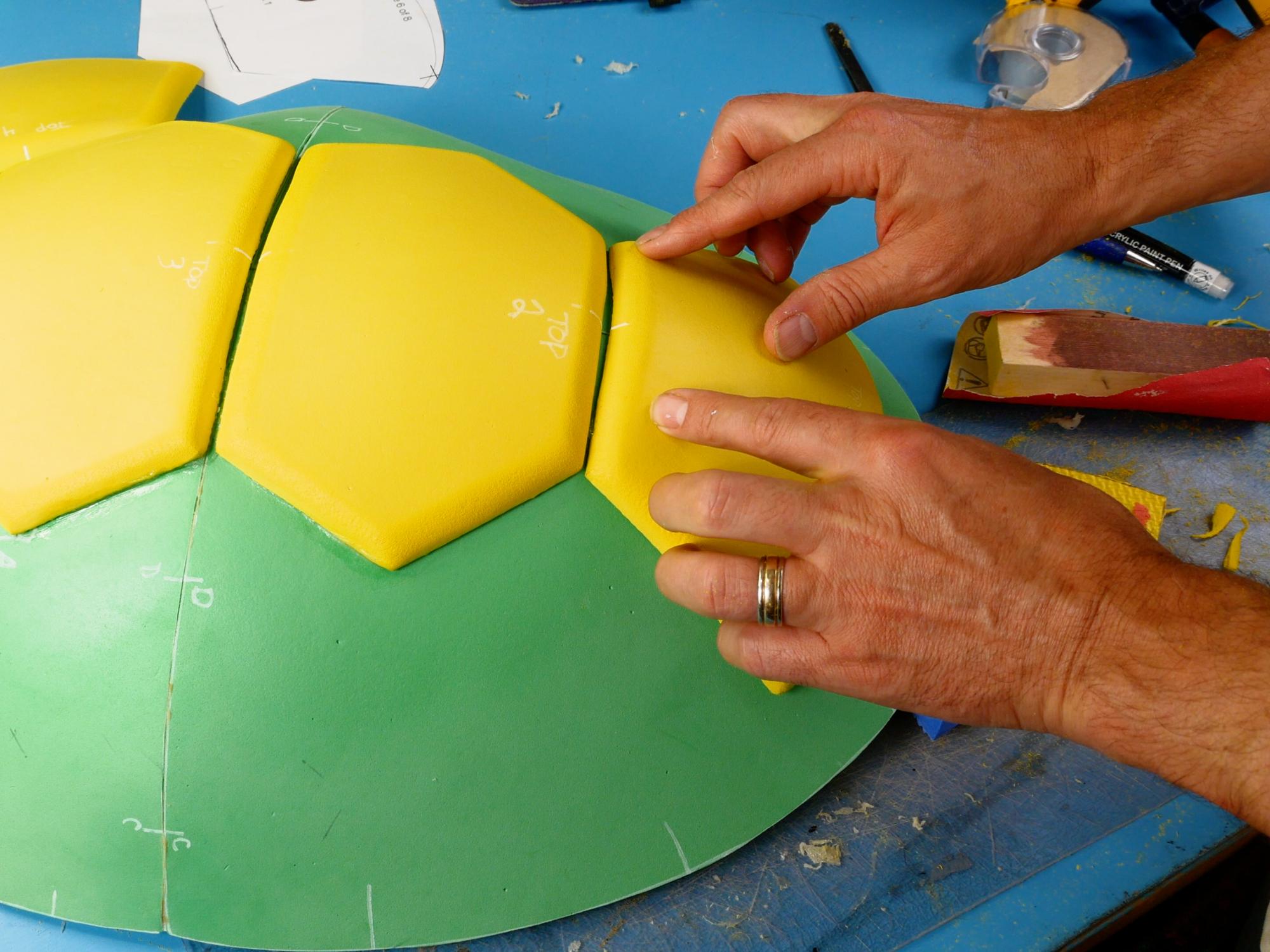 DIY Turtle Shell From a Foam Mat! : 29 Steps (with Pictures ...