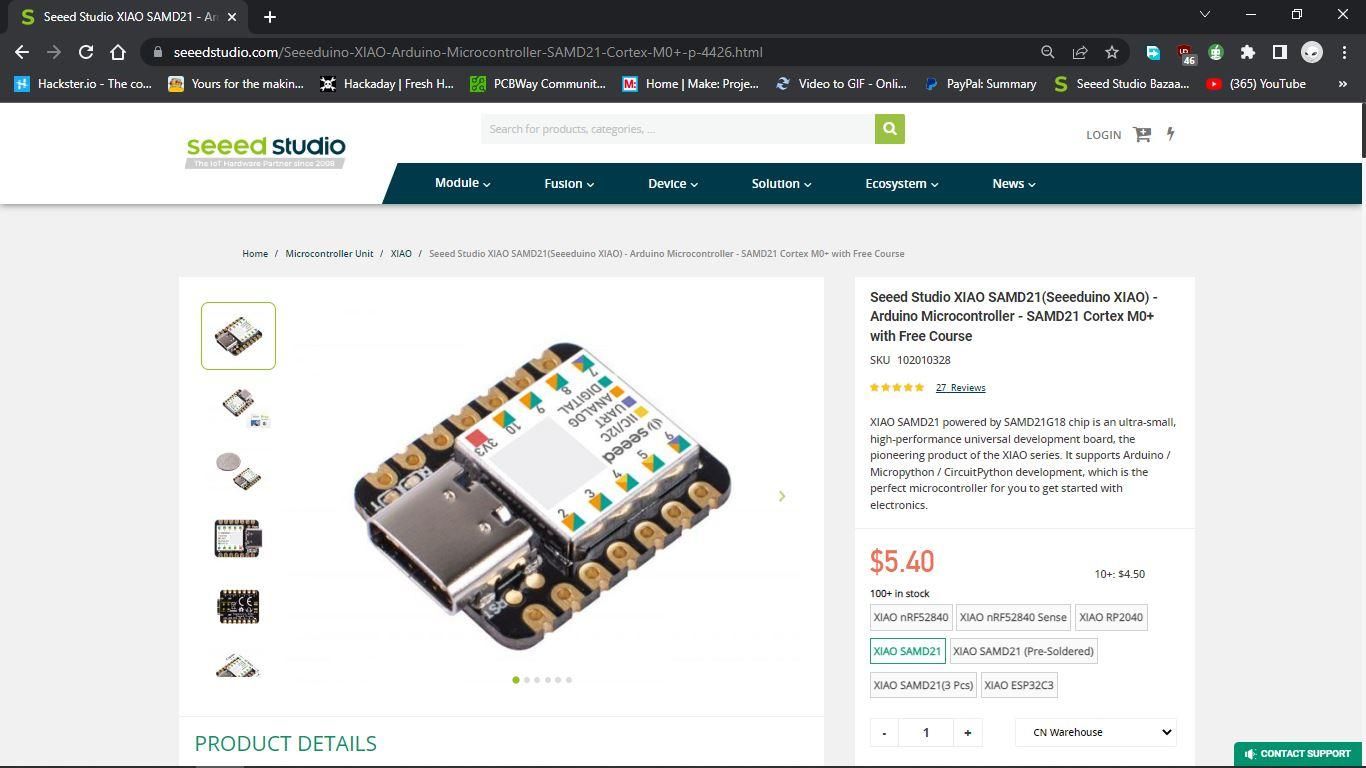 MAX6675 Temp Sensor With XIAO M0 : 7 Steps (with Pictures) - Instructables