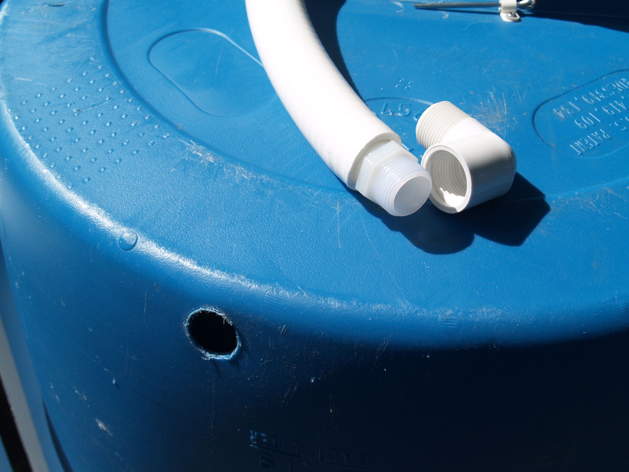 Elevated Dual Barrel Rainwater Collection System : 11 Steps - Instructables