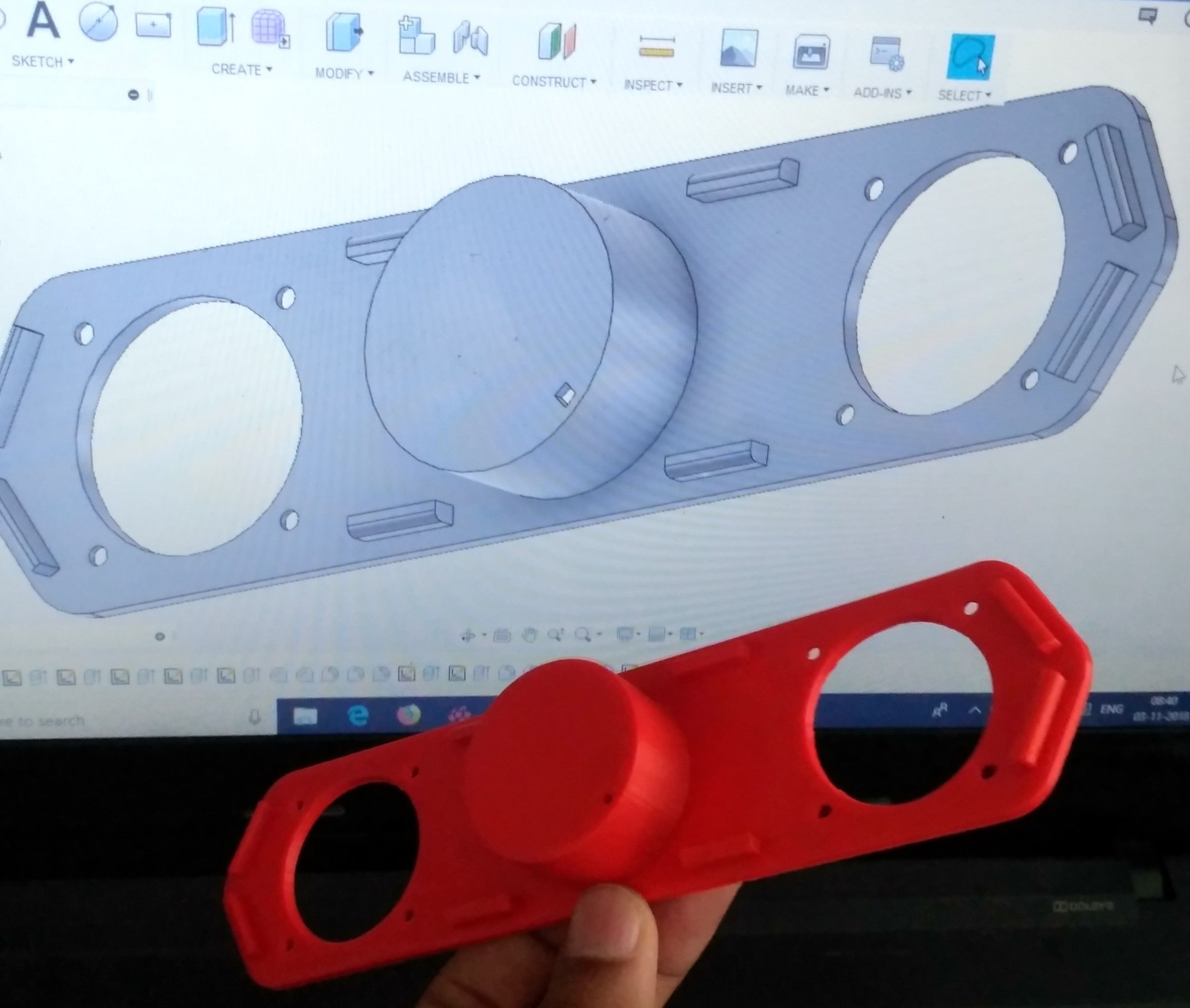 20 WATTS 3D PRINTED BLUETOOTH SPEAKER : 9 Steps (with Pictures ...