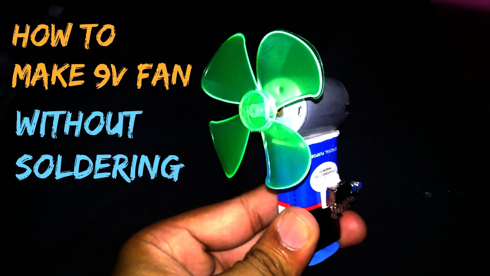 Homemade Pocket Fan | Very Easy # - Instructables