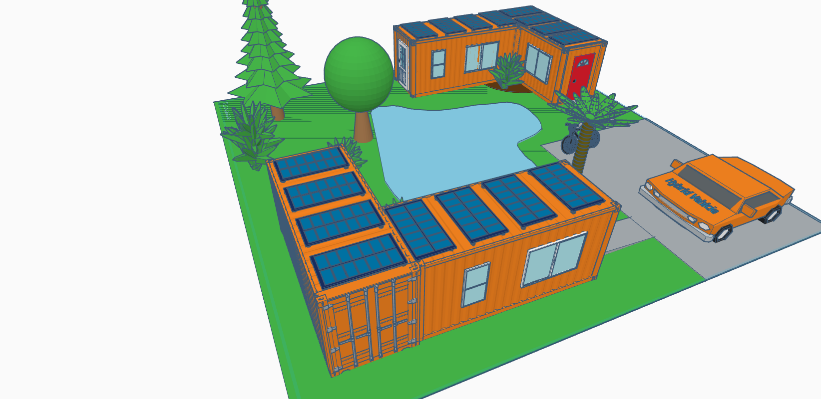 Affordable and Environmental Shipping Container Housing Complex : 6 ...