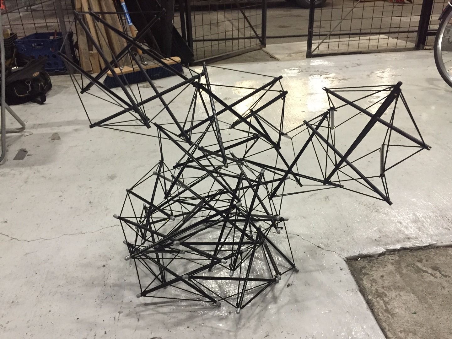 Tensegrity Goes Big for Burning Man : 47 Steps (with Pictures ...