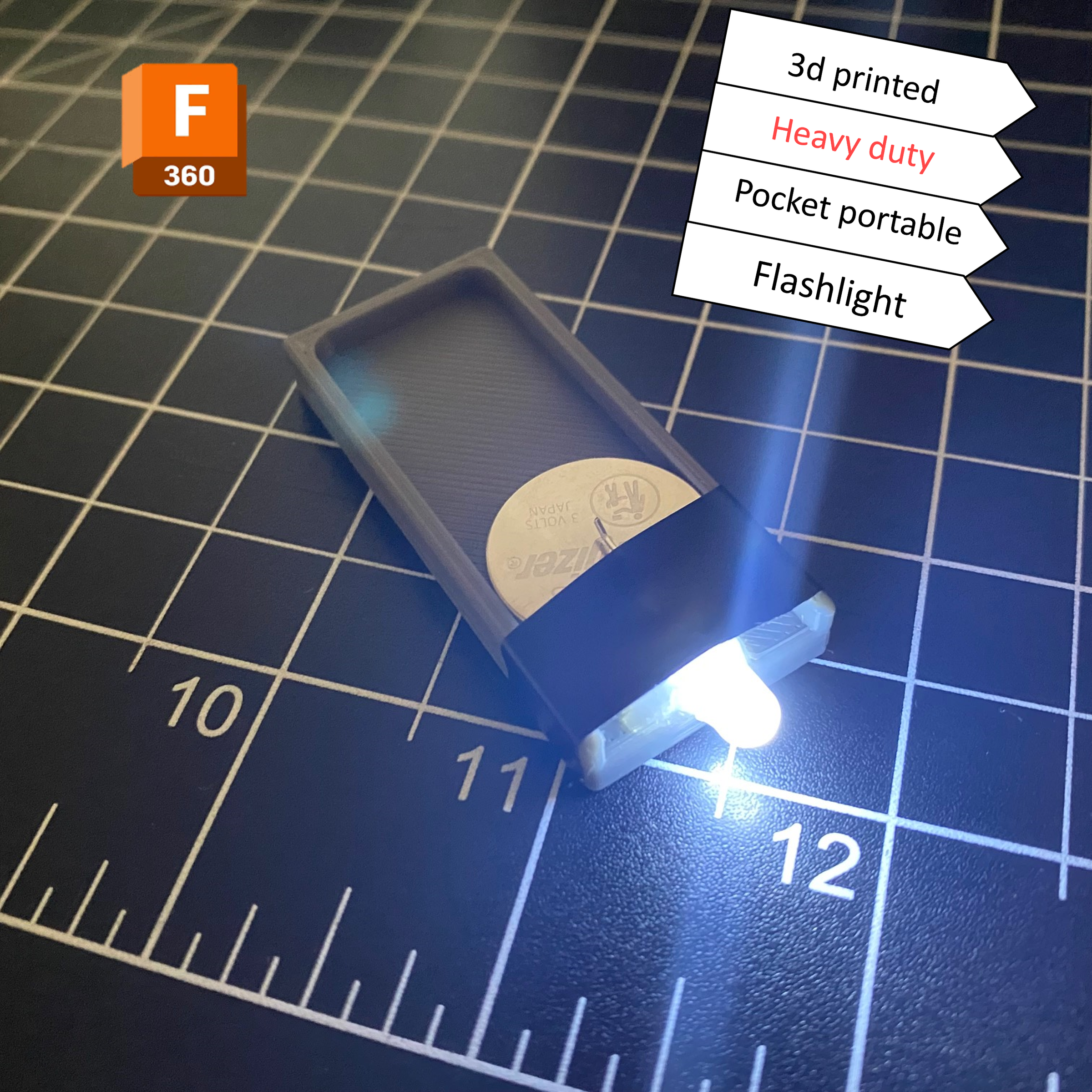 Pocket Portable Flashlight V1 : 14 Steps - Instructables