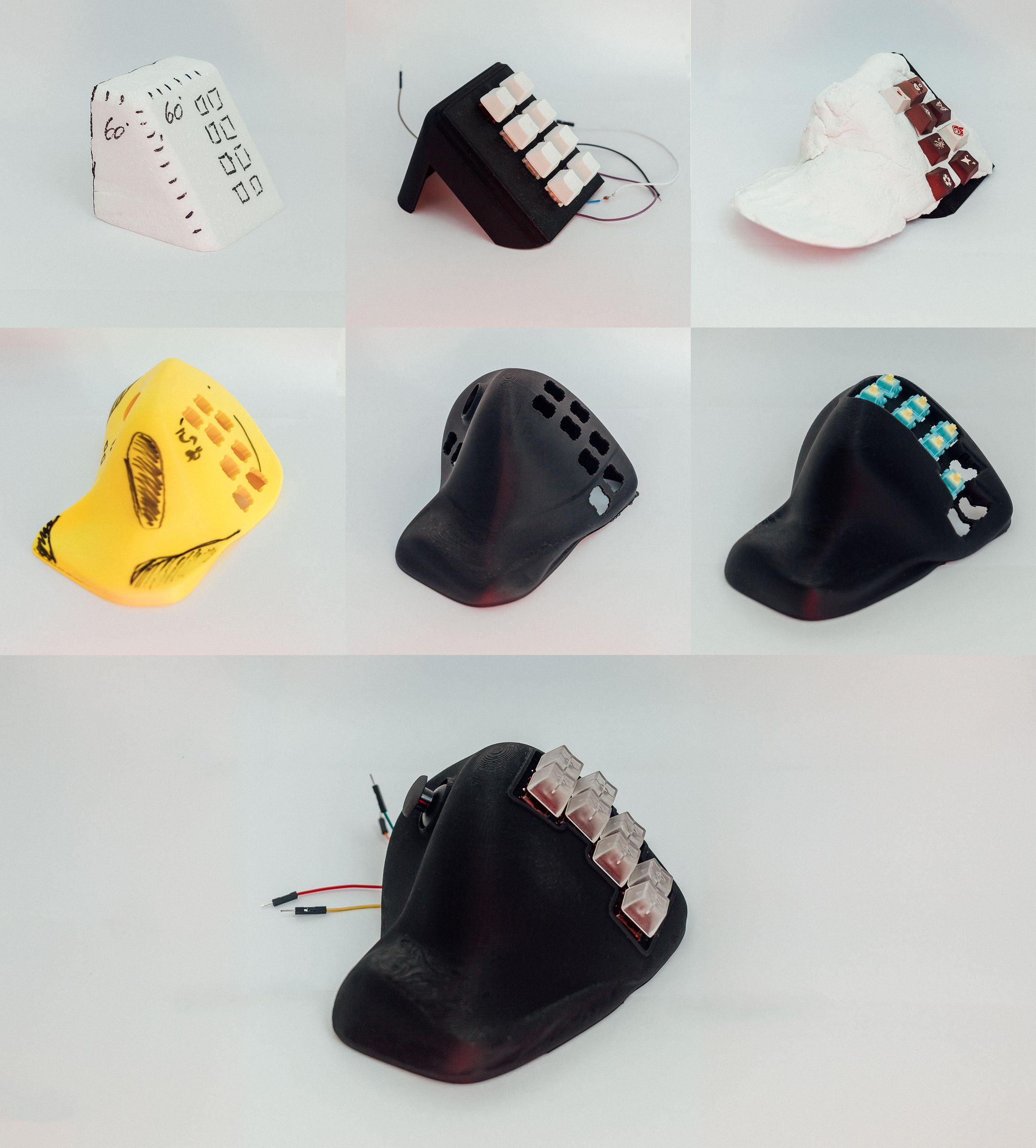 Ergonomic One Handed Keyboard and Joystick Using Artsey : 7 Steps (with ...