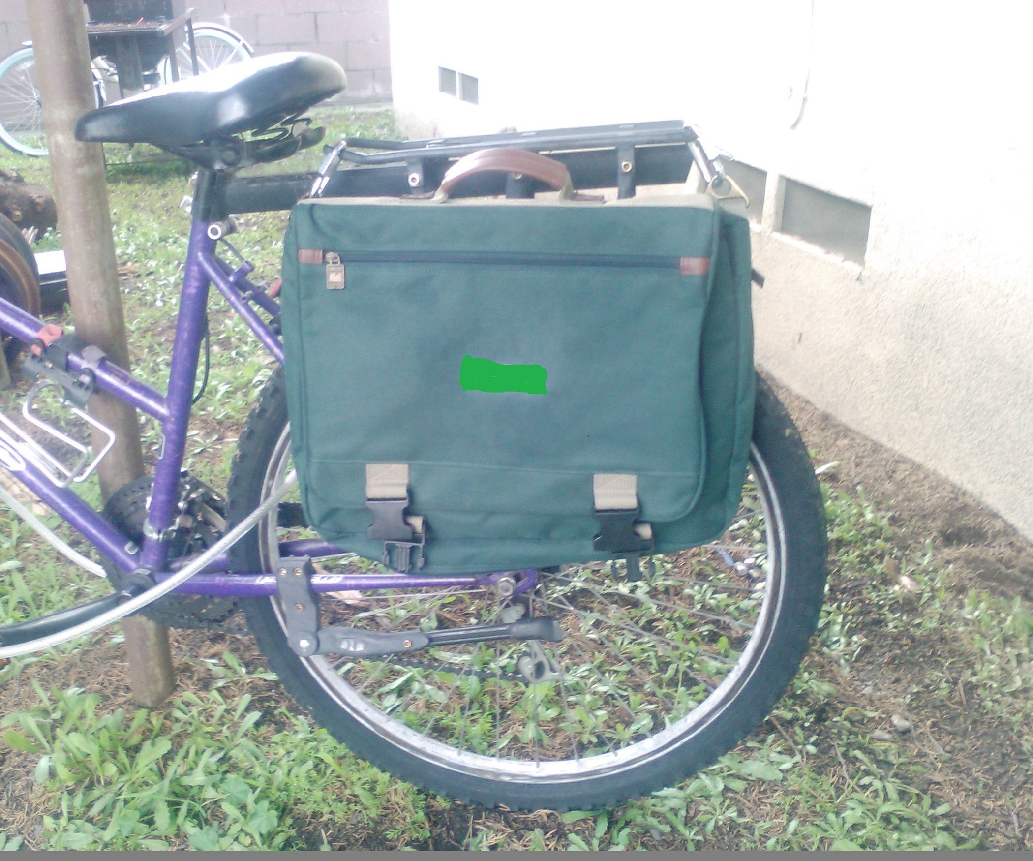 Computer Bag Bike Pannier (limited Suppies) : 4 Steps (with Pictures ...