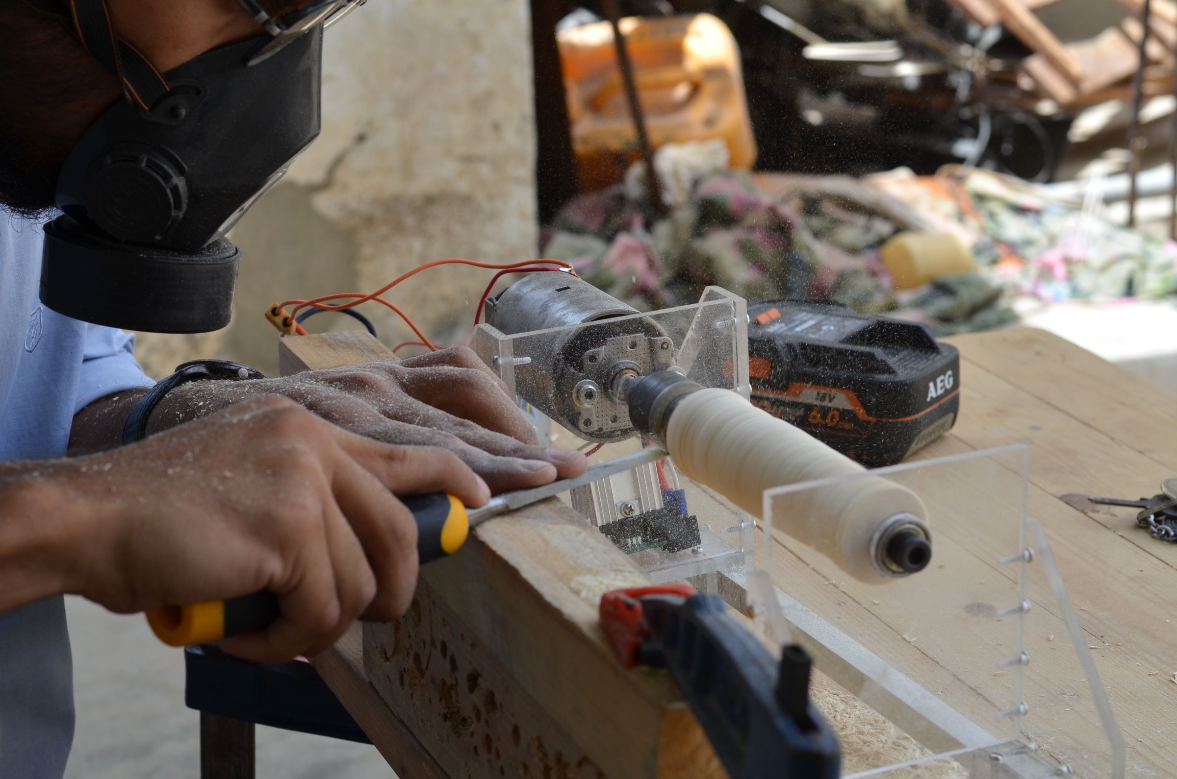DIY Wood Turner : 8 Steps (with Pictures) - Instructables