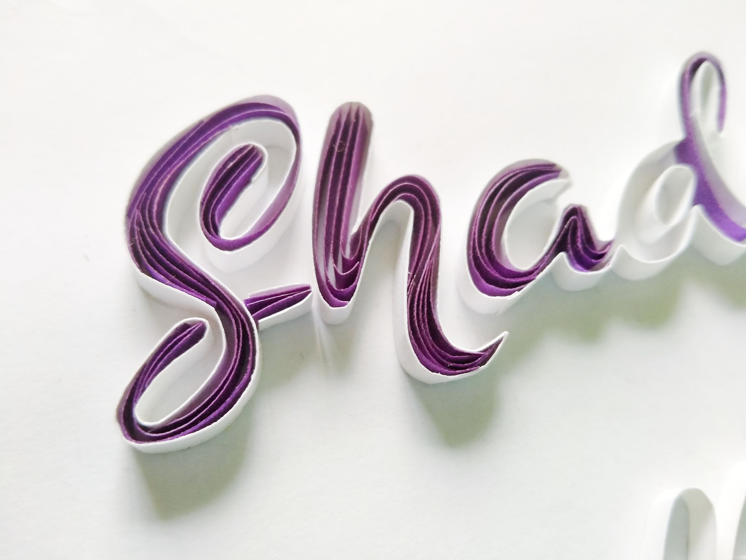Paper Quilling Typography for Graduation : 4 Steps (with Pictures ...