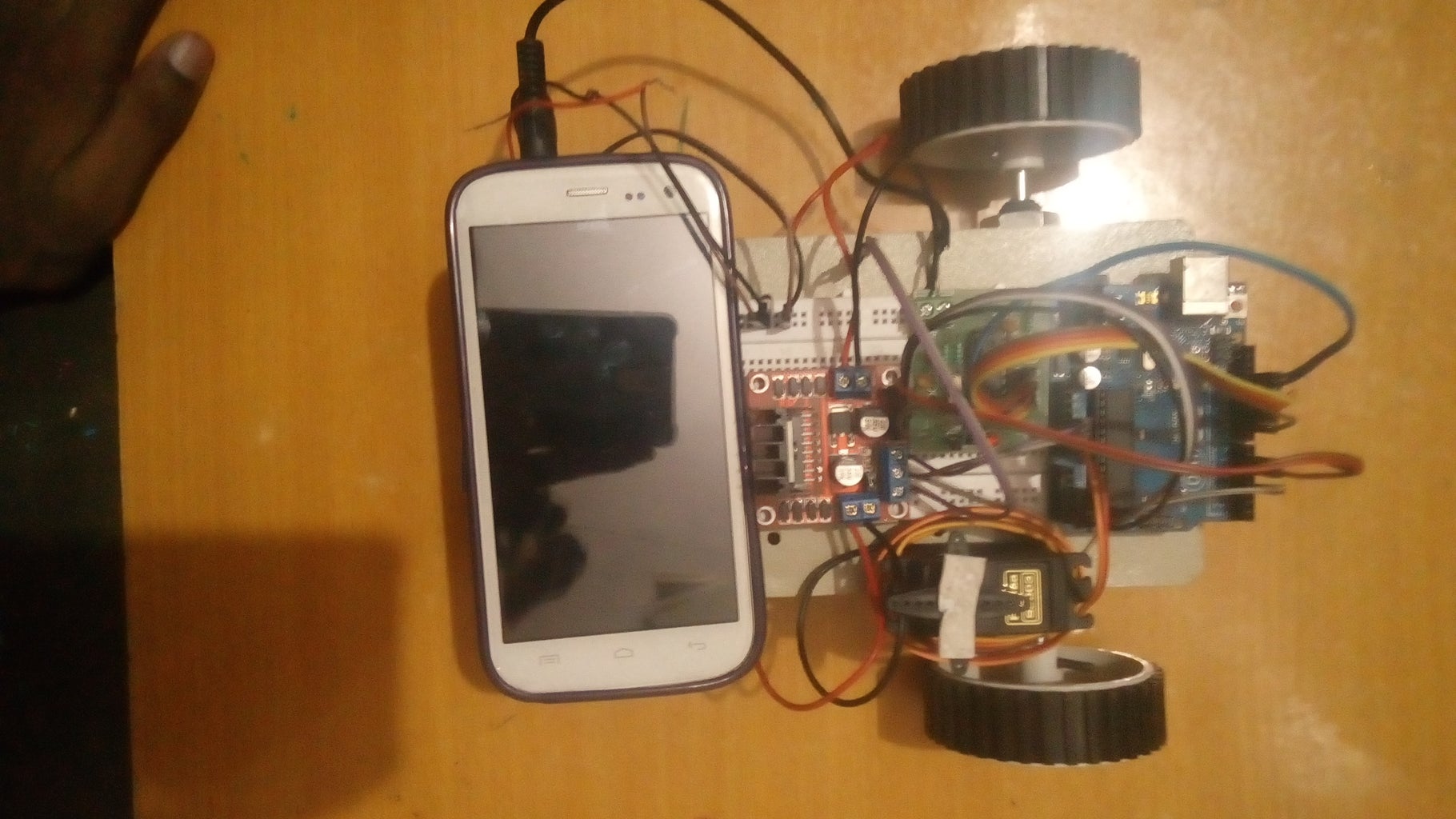 Mobile Operated Arduino Uno Robot Using DTMF : 6 Steps - Instructables Mobile Operated Arduino Uno Robot Using DTMF : 6 Steps - Instructables