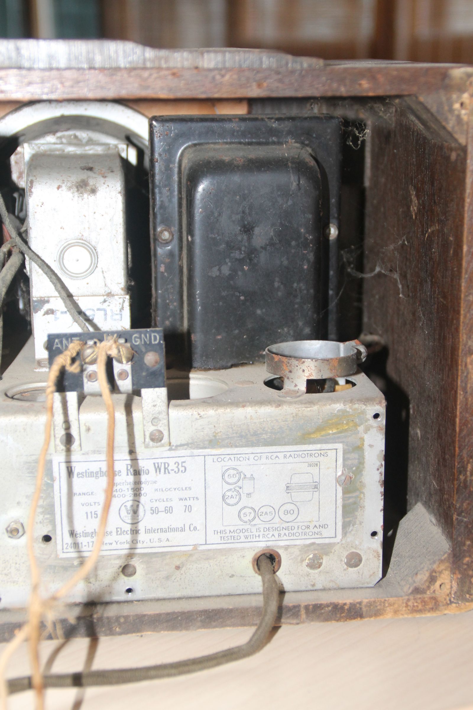 Restoring Westinghouse Radio WR-35 - Instructables