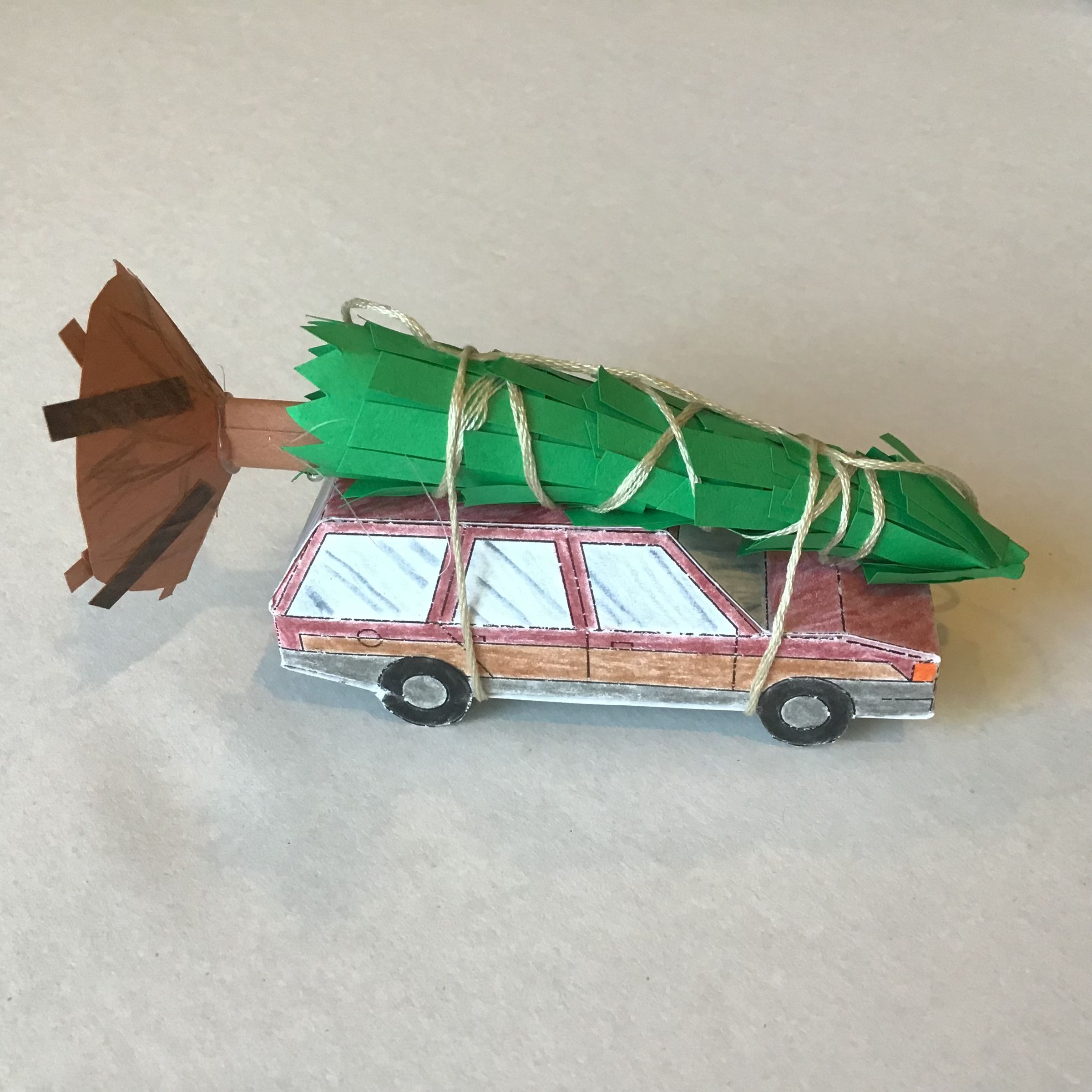 Christmas Vacation Papercraft Station Wagon : 22 Steps (with Pictures ...