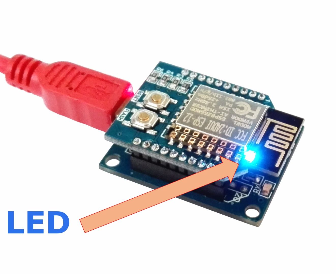 WiFiBee (ESP8266) LED Blink LUA ESPlorer : 6 Steps - Instructables