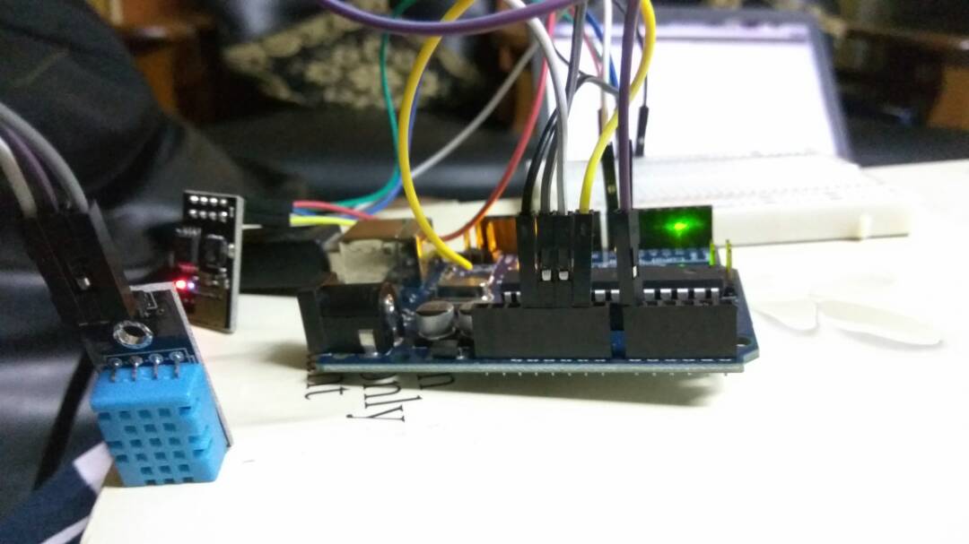 Personal Weather Station Using Arduino UNO & DHT11 Sensor - IoT : 3 ...