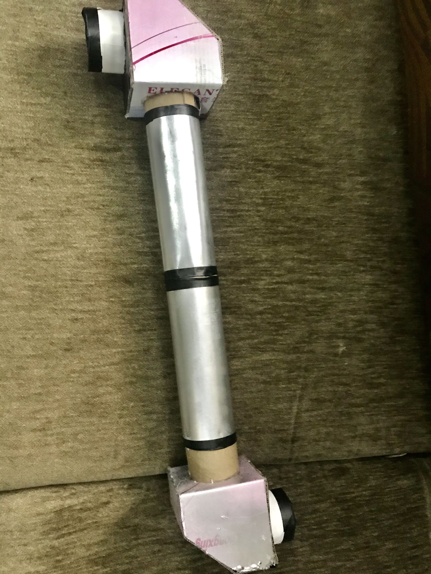 Cardboard Modular Periscope With Adjustable Height : 5 Steps ...