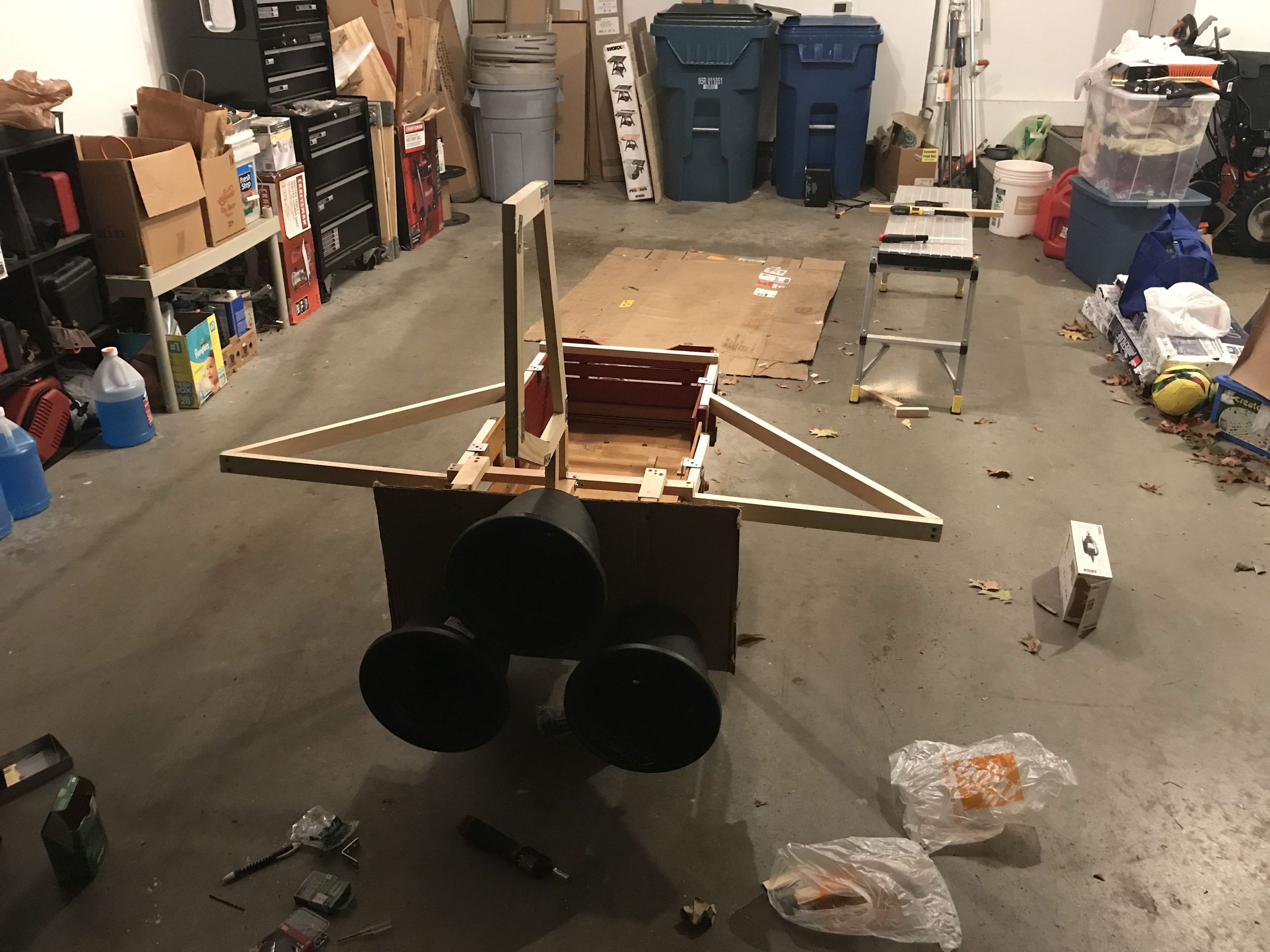 Out of This World Space Shuttle Wagon! : 4 Steps (with Pictures ...