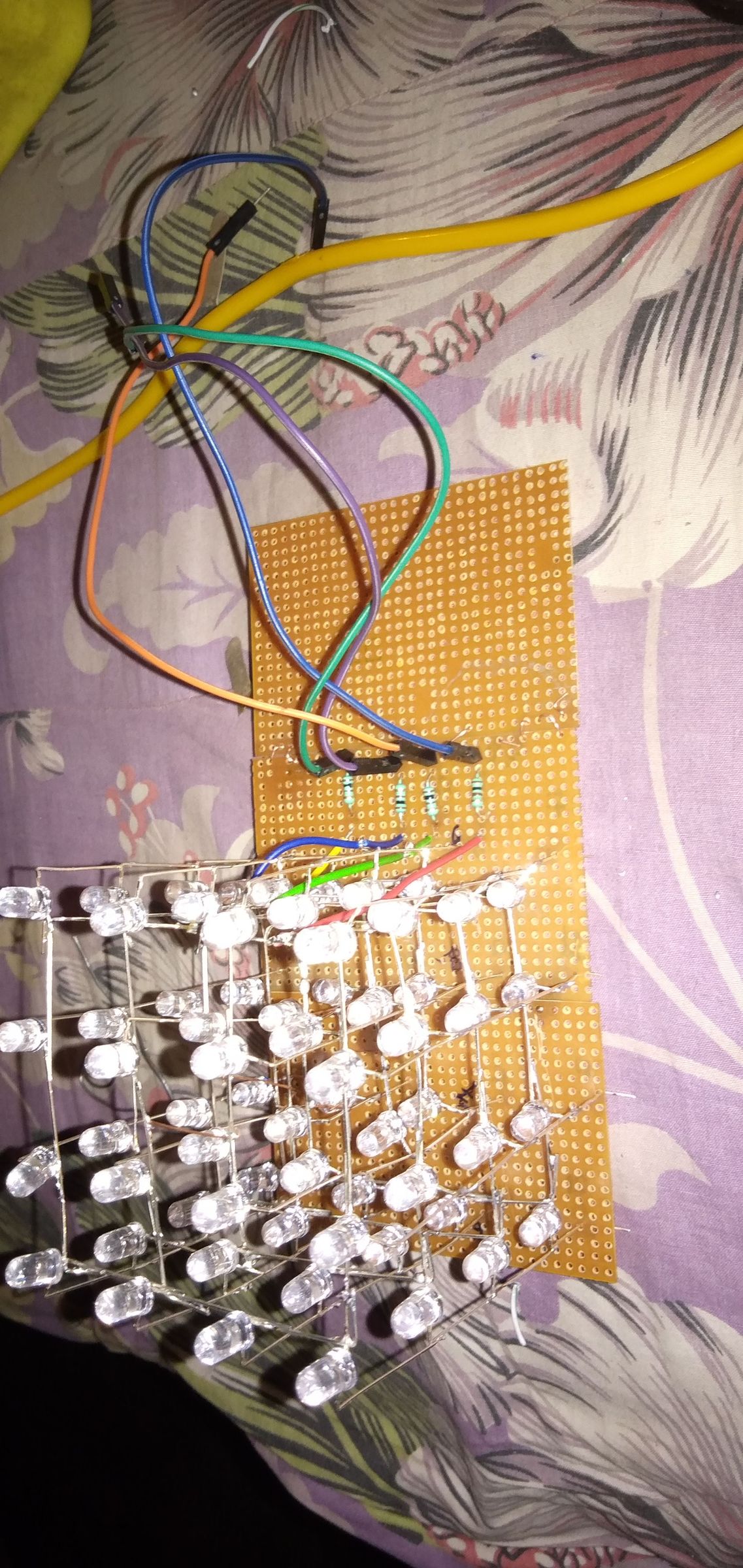 4x4 LED CUBE- BASED ON ARDUINO : 8 Steps - Instructables