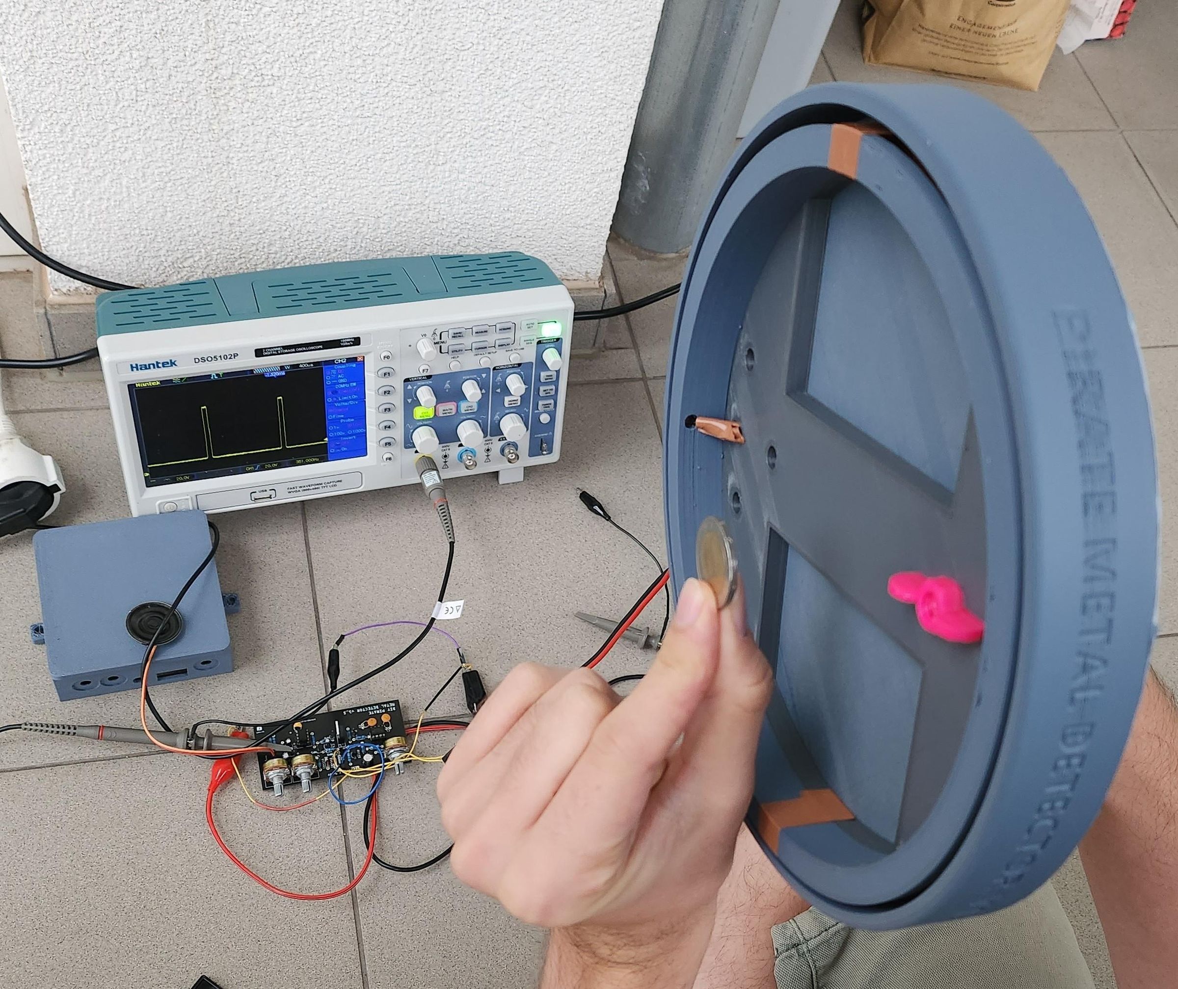 DIY Pirate Metal Detector | Almost Fully 3d Printable : 13 Steps (with ...