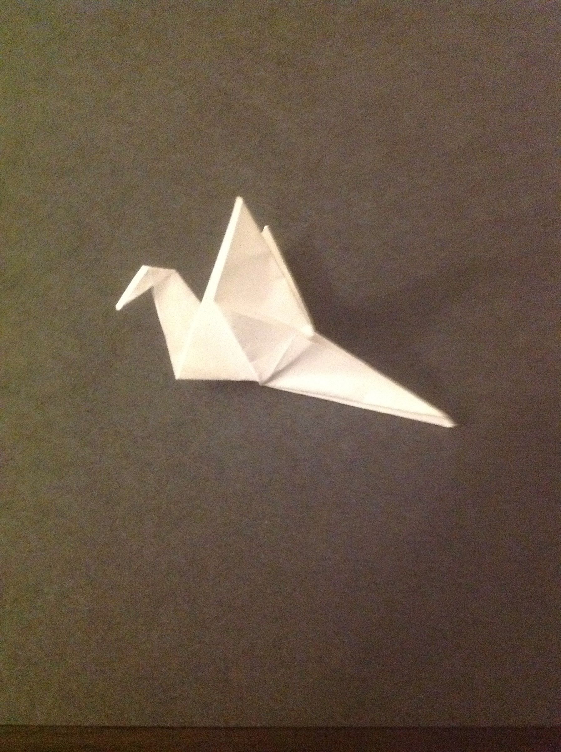 Origami Flapping Bird : 8 Steps - Instructables