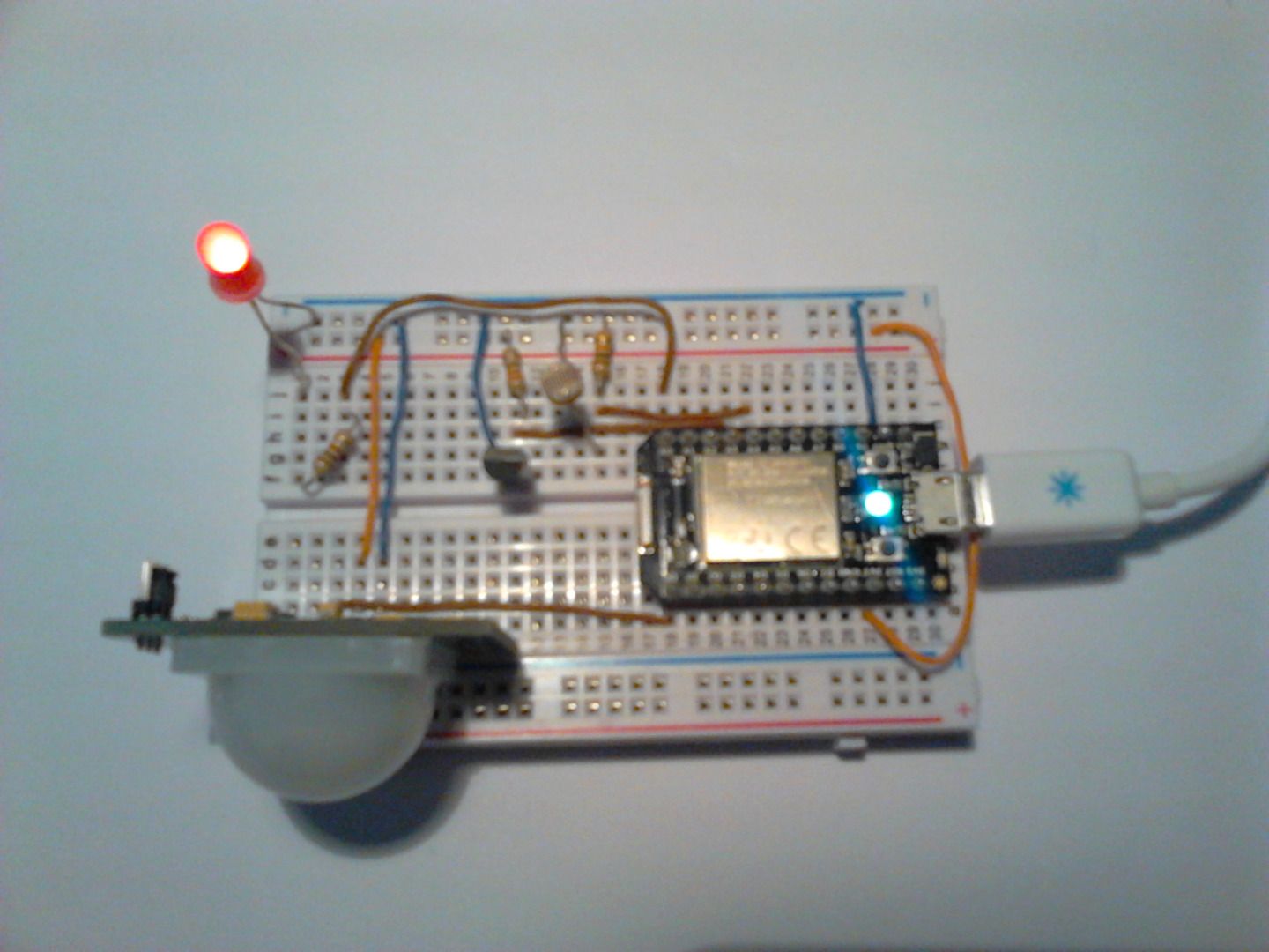 Smart Home Controller With Sensorflare and Spark Core of Particle: Read ...