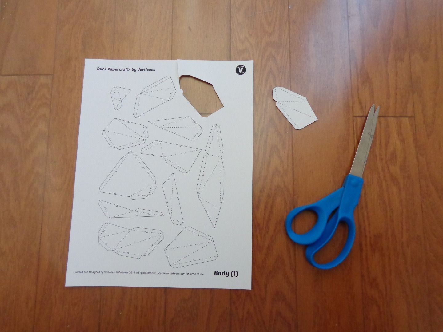 3D Duck Papercraft Model : 13 Steps - Instructables