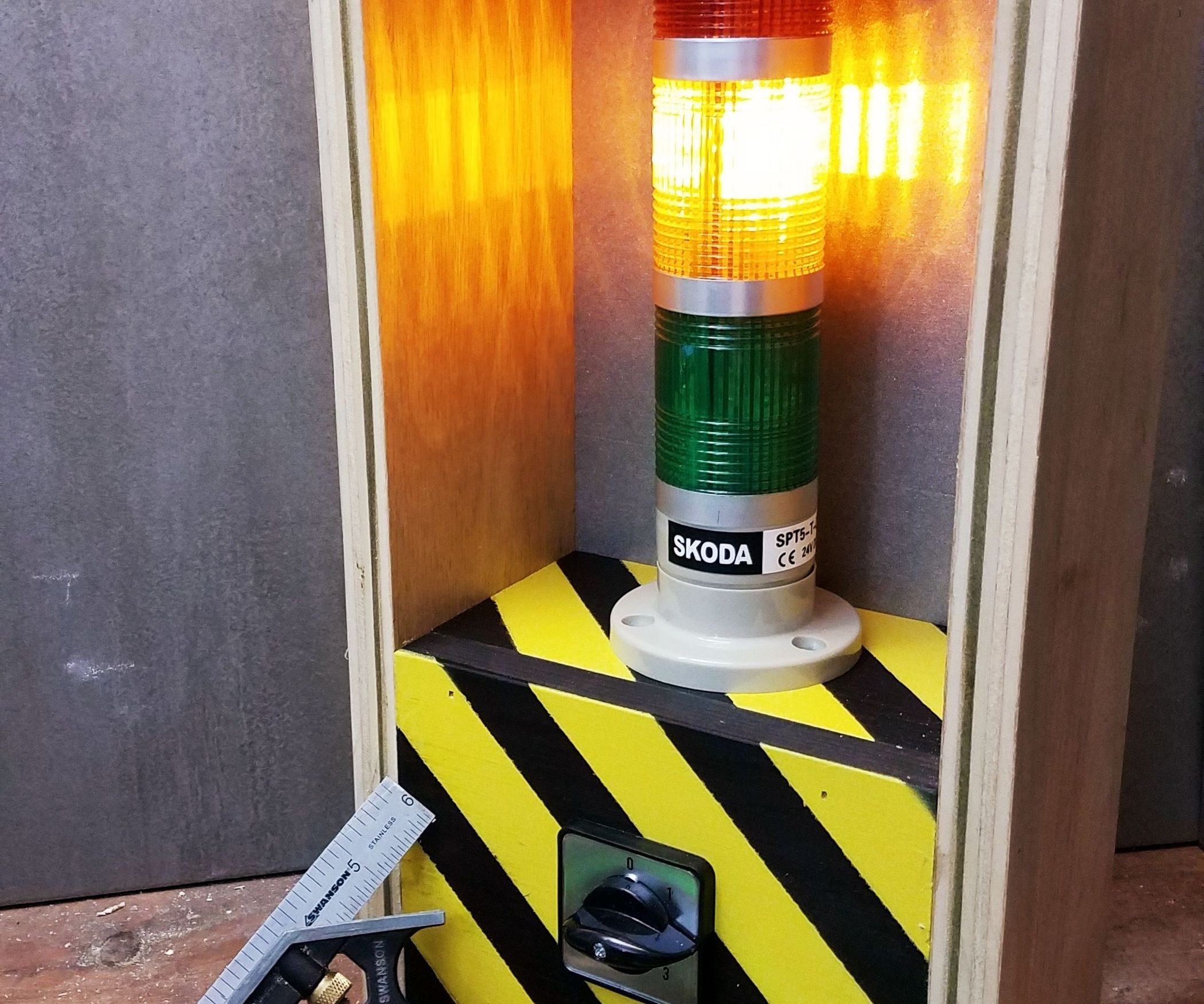 DIY Classroom Stoplight (Noise Management Tool) : 12 Steps (with ...