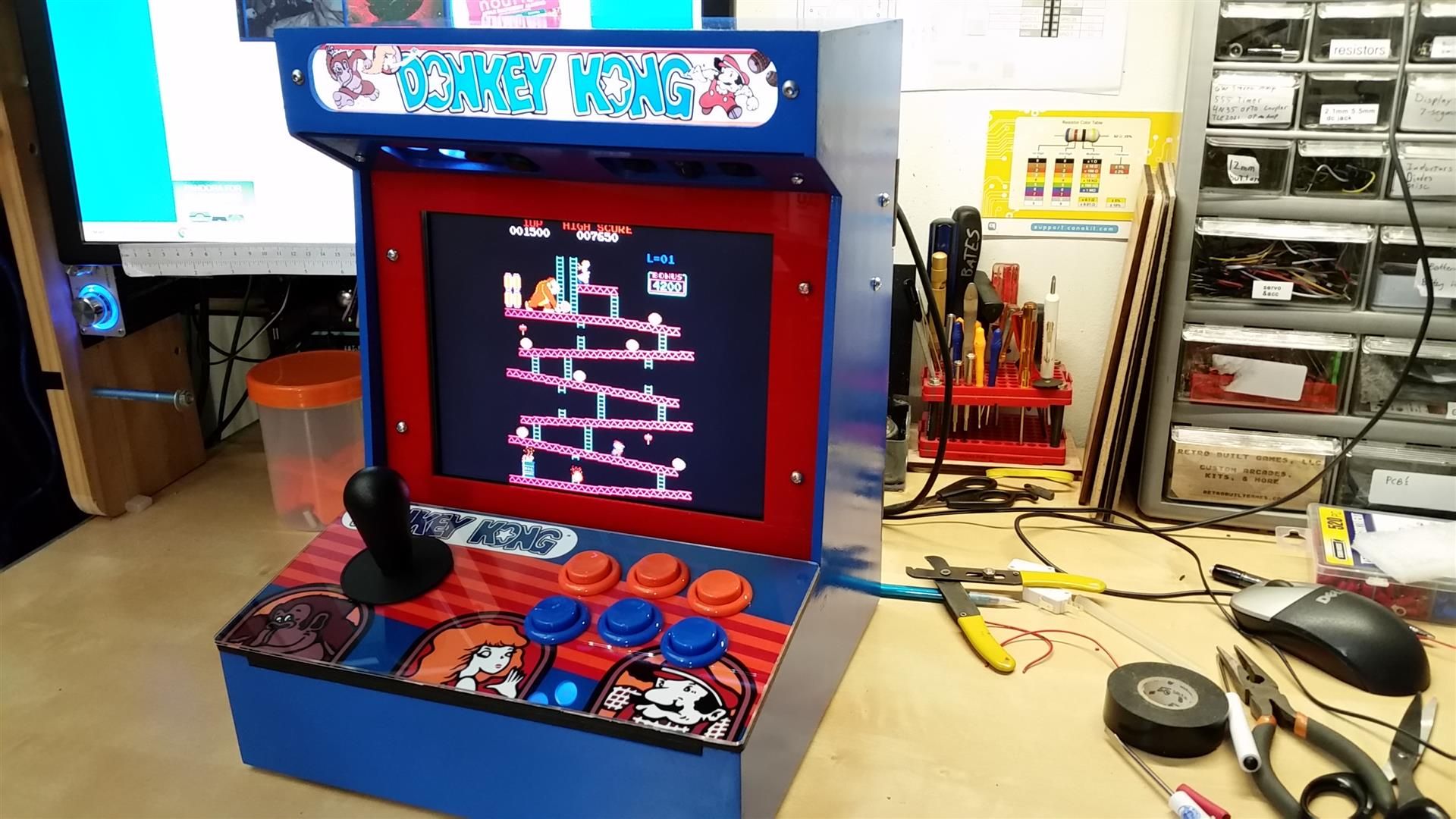 Mini JAMMA Arcade Machine : 4 Steps (with Pictures) - Instructables