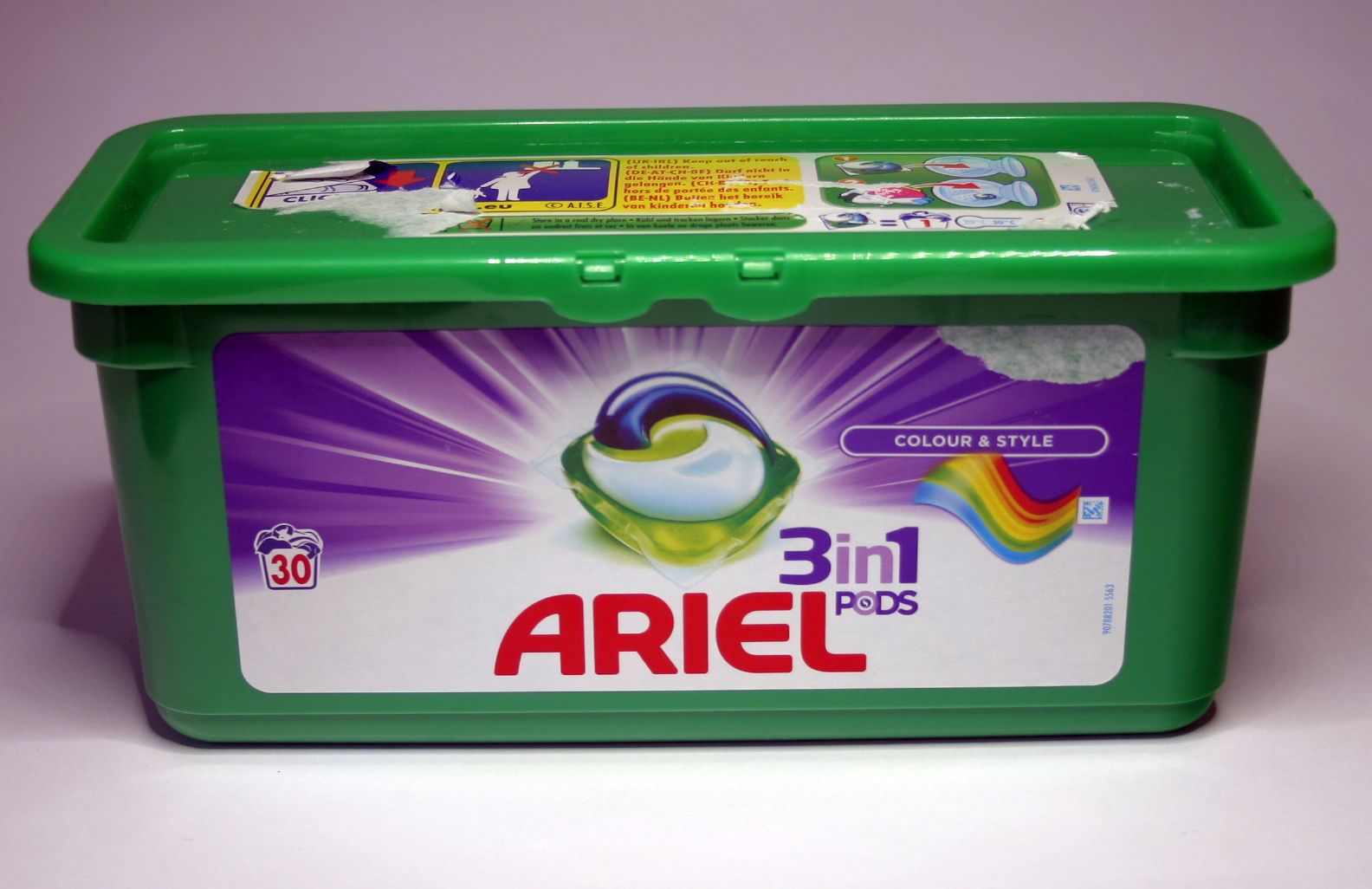 Small Component Storage From Ariel 3 in 1 Wash Pods Box : 5 Steps (with ...