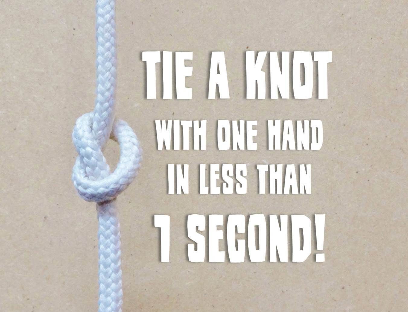 The One-Handed Knot Puzzle : 6 Steps (with Pictures) - Instructables