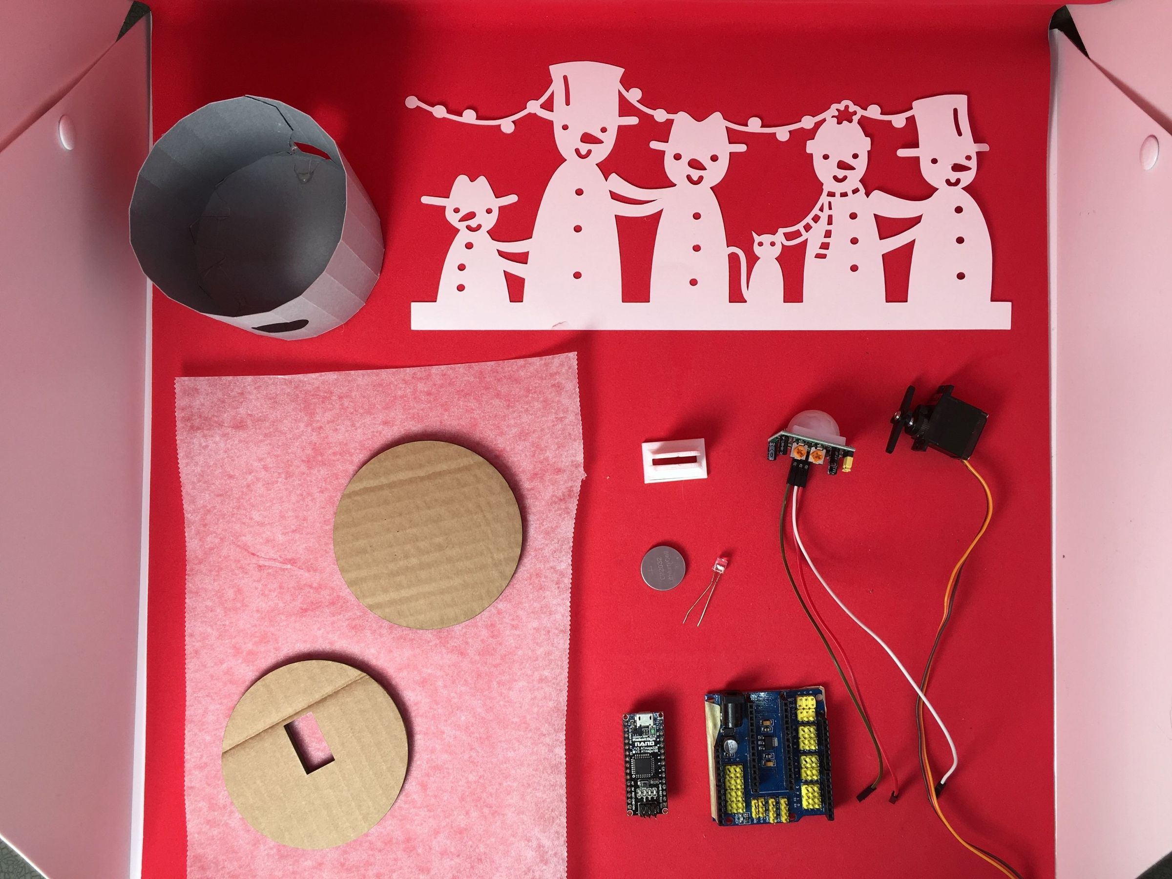 Paper Snowmen Lantern With Arduino : 8 Steps (with Pictures ...