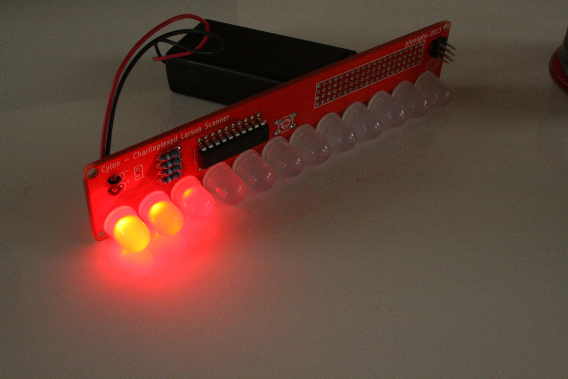 The Cylon - Larson Scanner Kit - With Charlieplexing! : 9 Steps (with ...