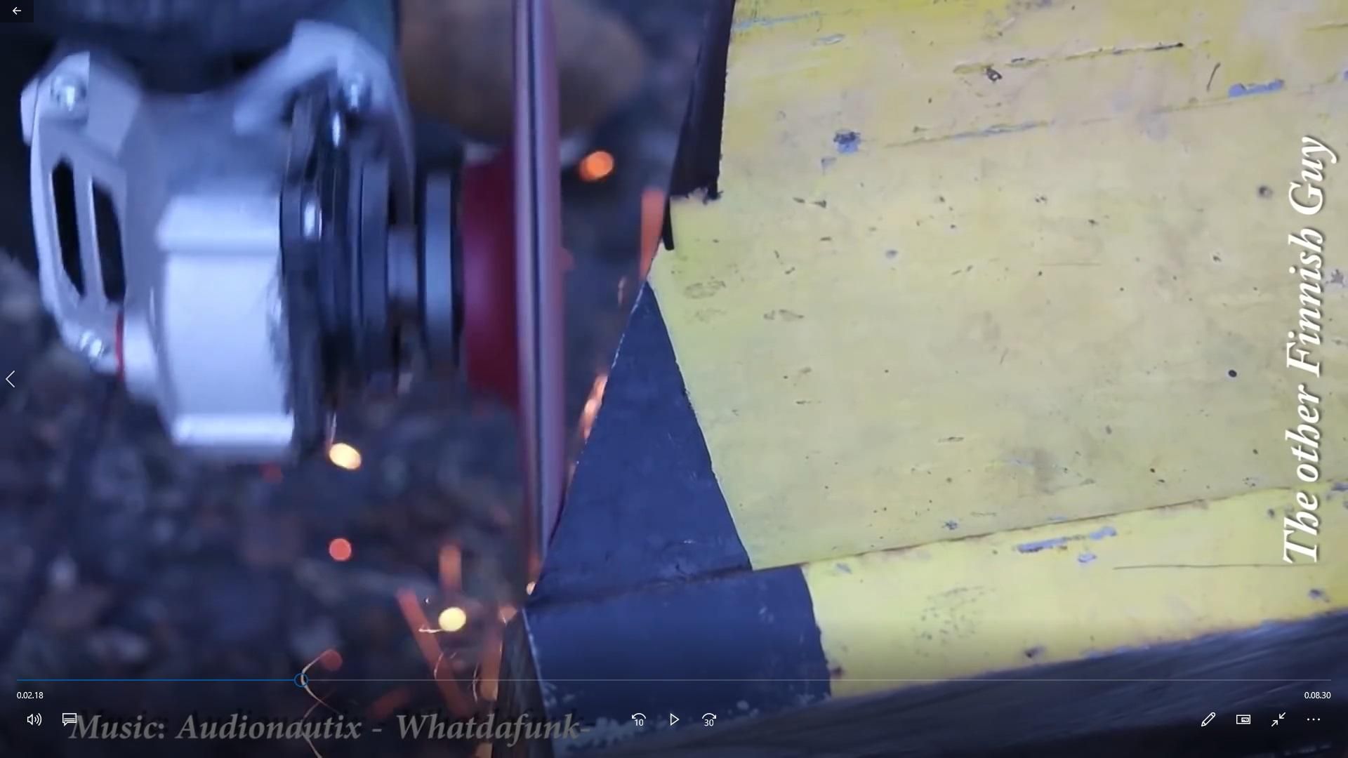 Making Aso / Railroad Track Anvil Using Angle Grinders. : 10 Steps ...