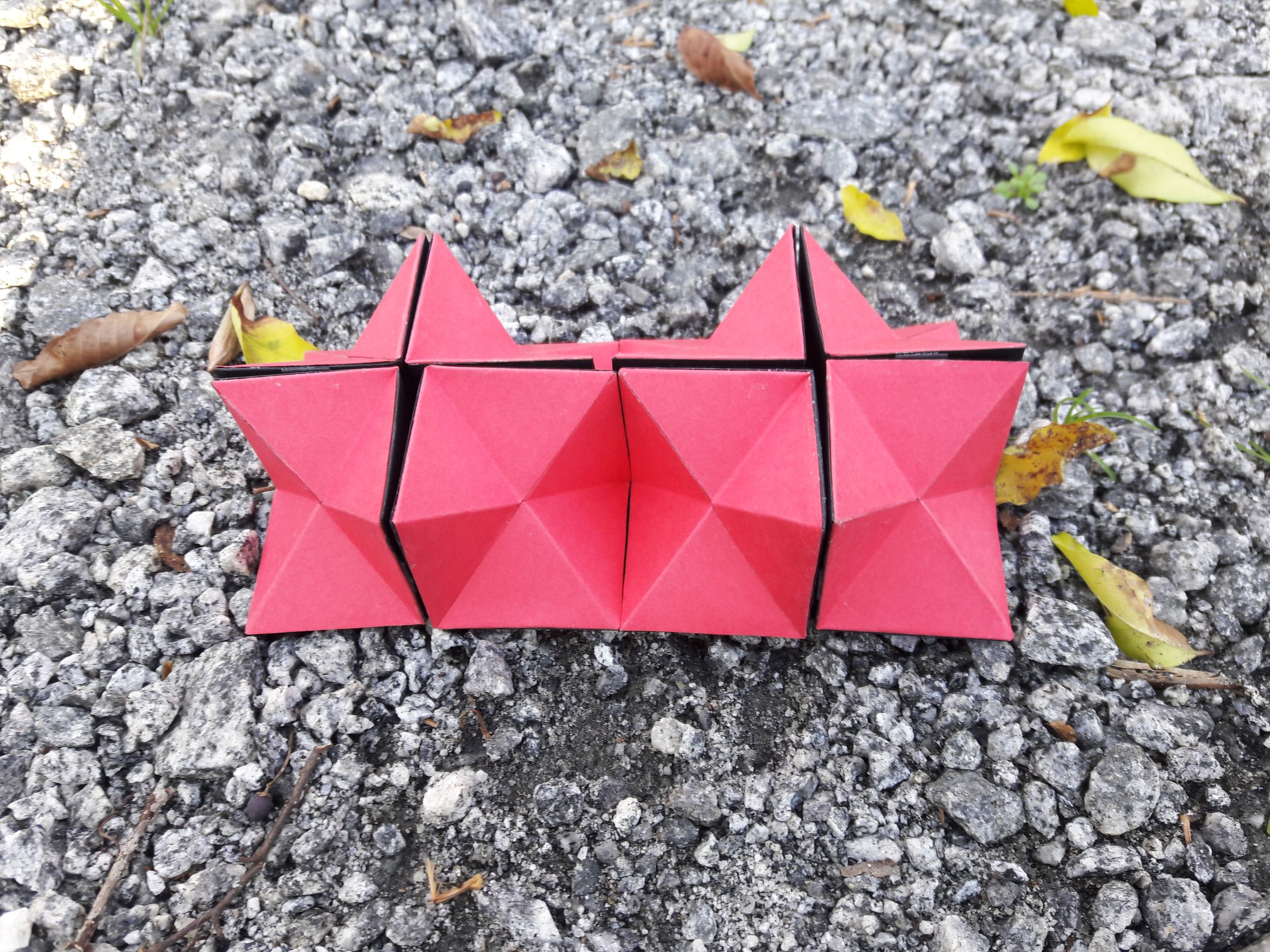 Make a Paper Transforming Geode Cube - Design and Template : 7 Steps ...