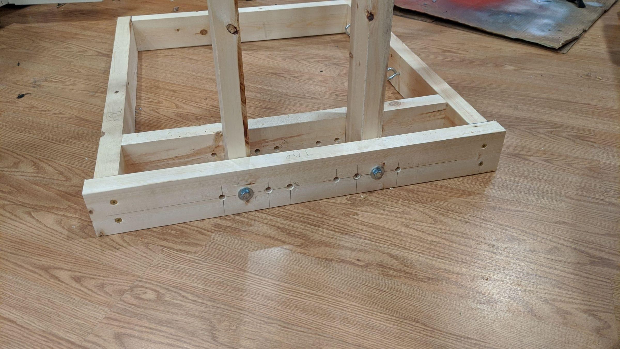 Homemade Wooden Bicycle Stand With Dual Mounting : 5 Steps (with ...