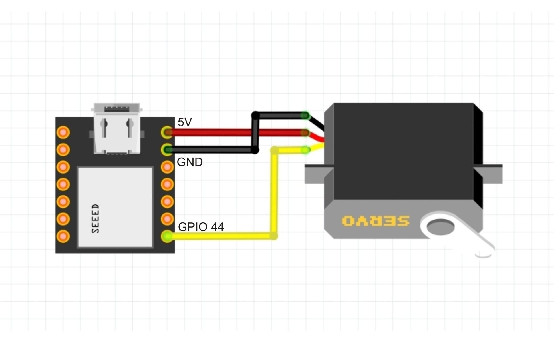 Control a Servo With ESP32-S3 Sense : 4 Steps - Instructables
