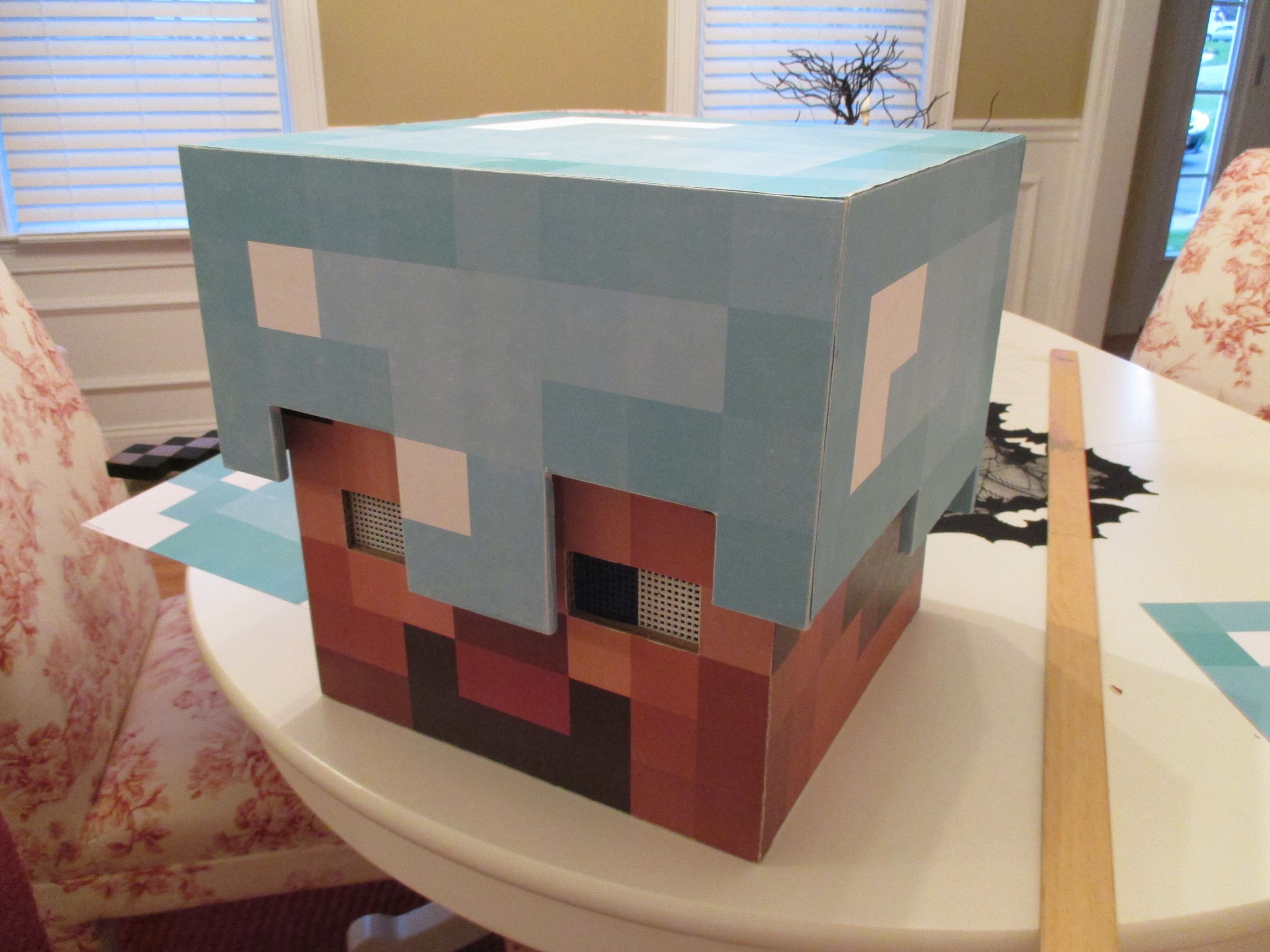 DIYMinecraftCostume : 9 Steps (with Pictures) - Instructables