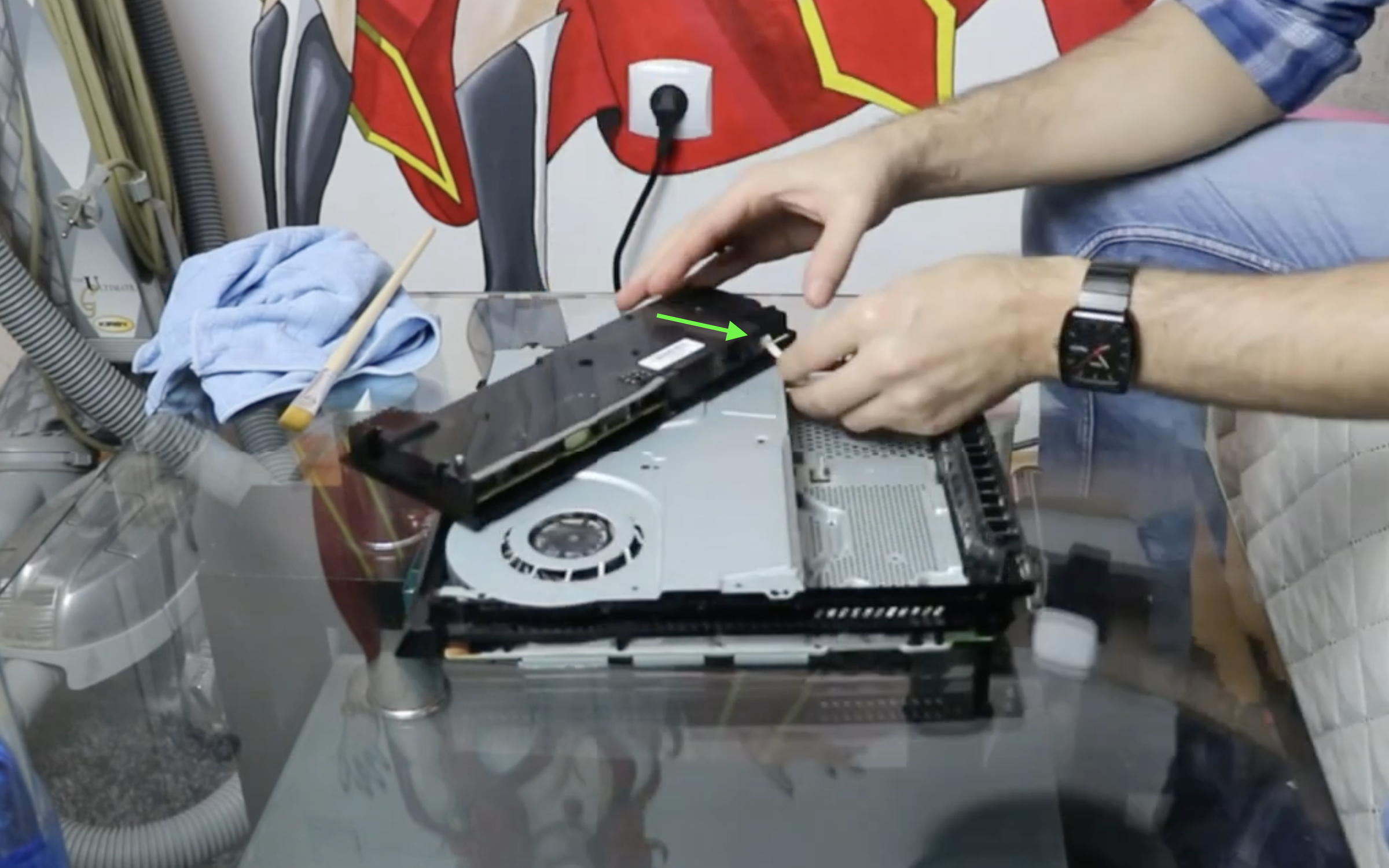 PS4 Slim Cleaning: Fix Loud Fan & Thermal Paste Change : 12 Steps (with ...